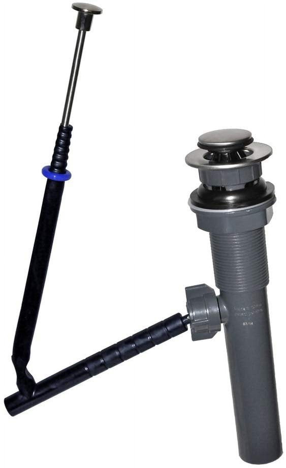 Danco EZ Connect Pop-up Plastic Lavatory Drain, Brushed Nickel, 10693X ...