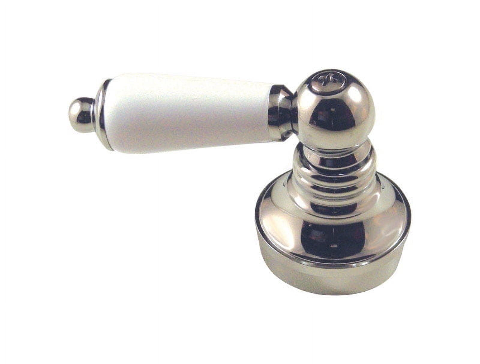 Danco Replacement Lever Faucet Handle, Chrome and White Porcelain ...