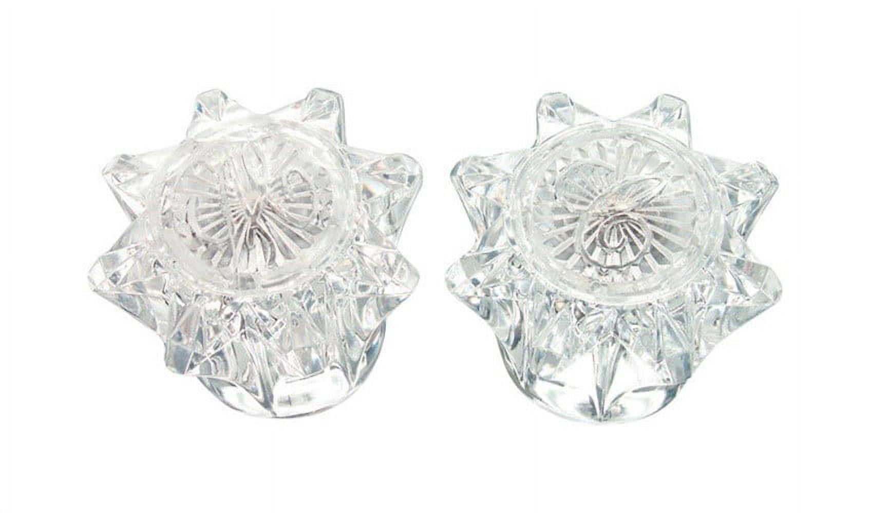Danco Universal Vise Grip Acrylic Crystal Handle Pair for Kitchen ...