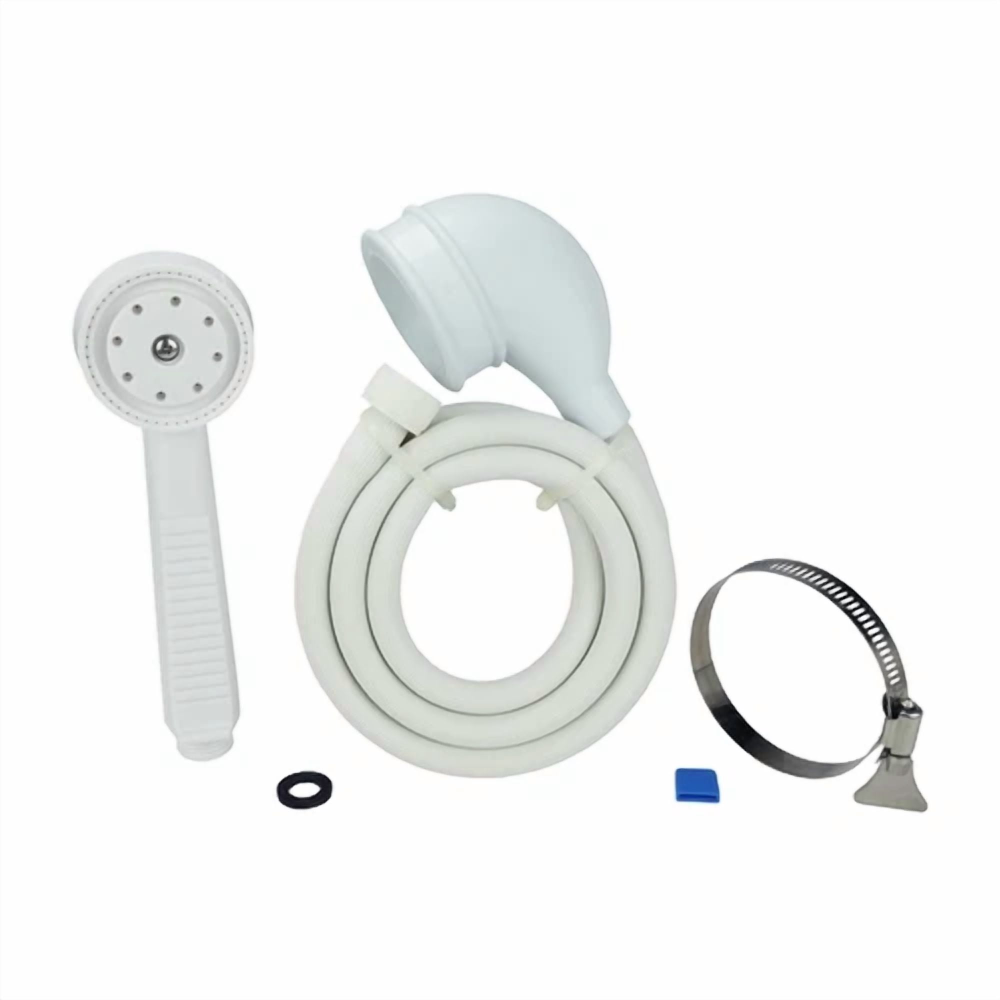Danco Versa Spray Portable Hand Held Shower Head Fits Garden Tub ...