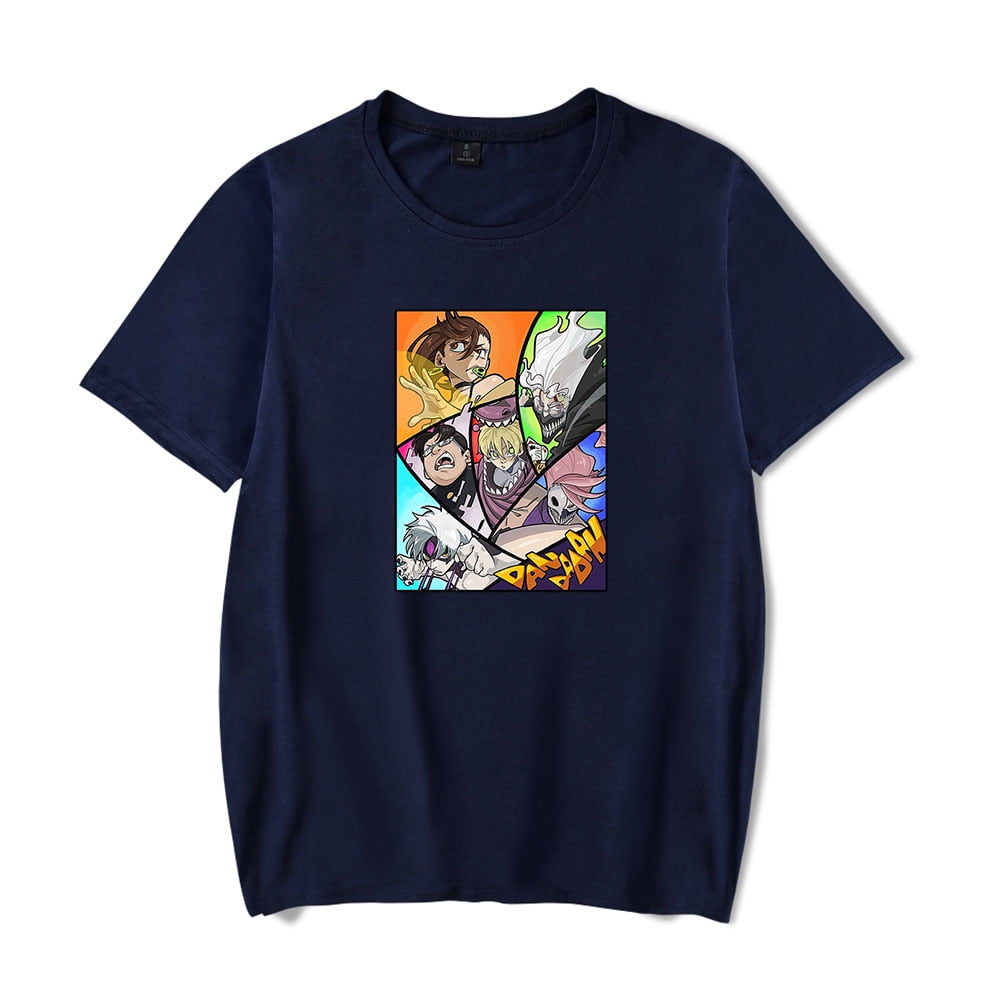 Dandadan 2024 Anime Merch Short Sleeve T-shirt Unisex Fashion Crew Neck ...