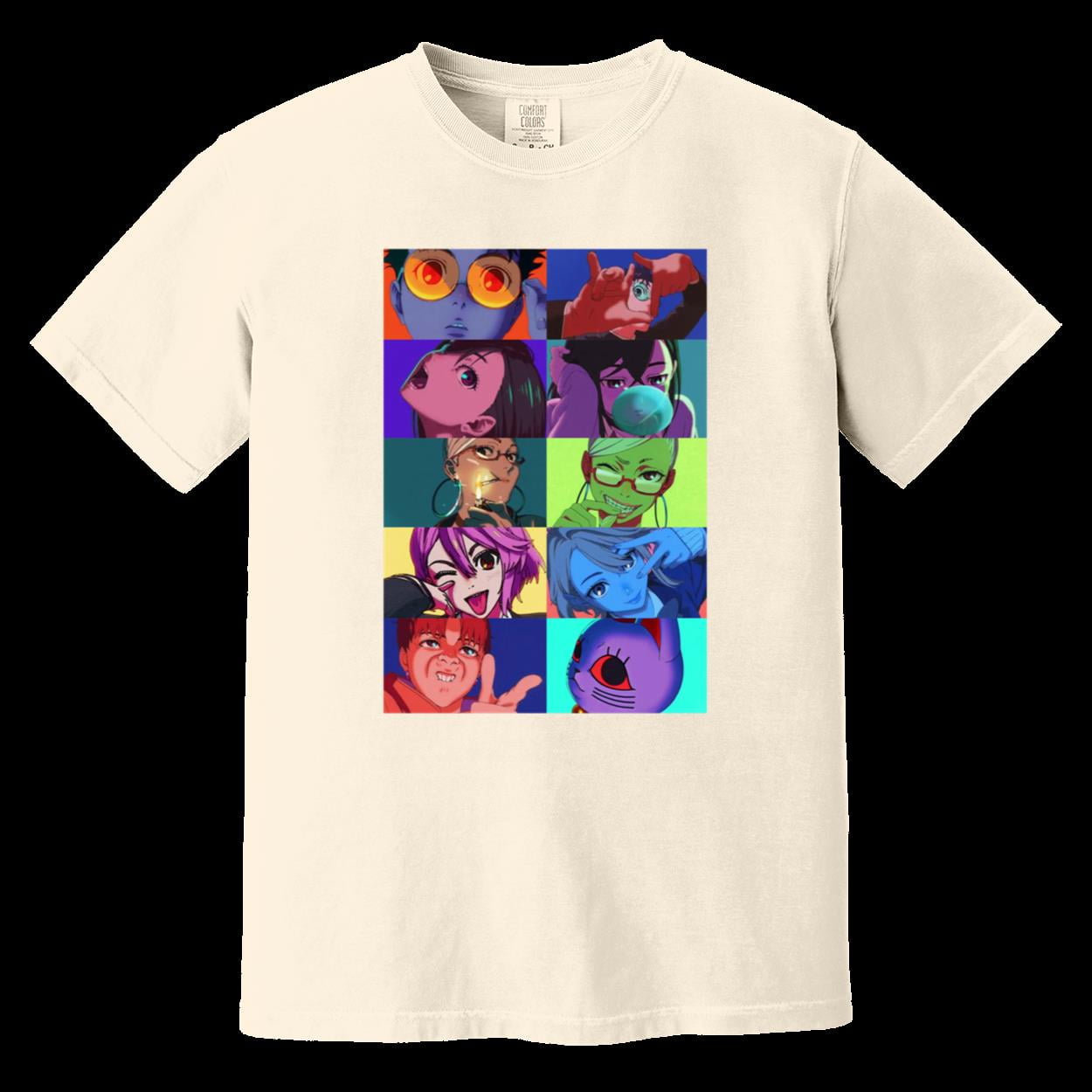 Dandadan Anime Character Collage Graphic Comfort Color T-Shirts, for ...