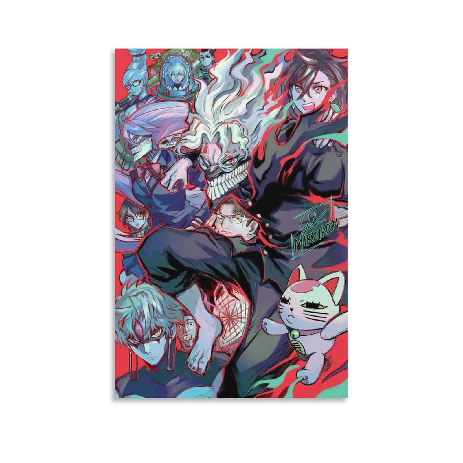 Dandadan Anime Poster (23) Canvas Art Poster and Wall Art Picture Print ...
