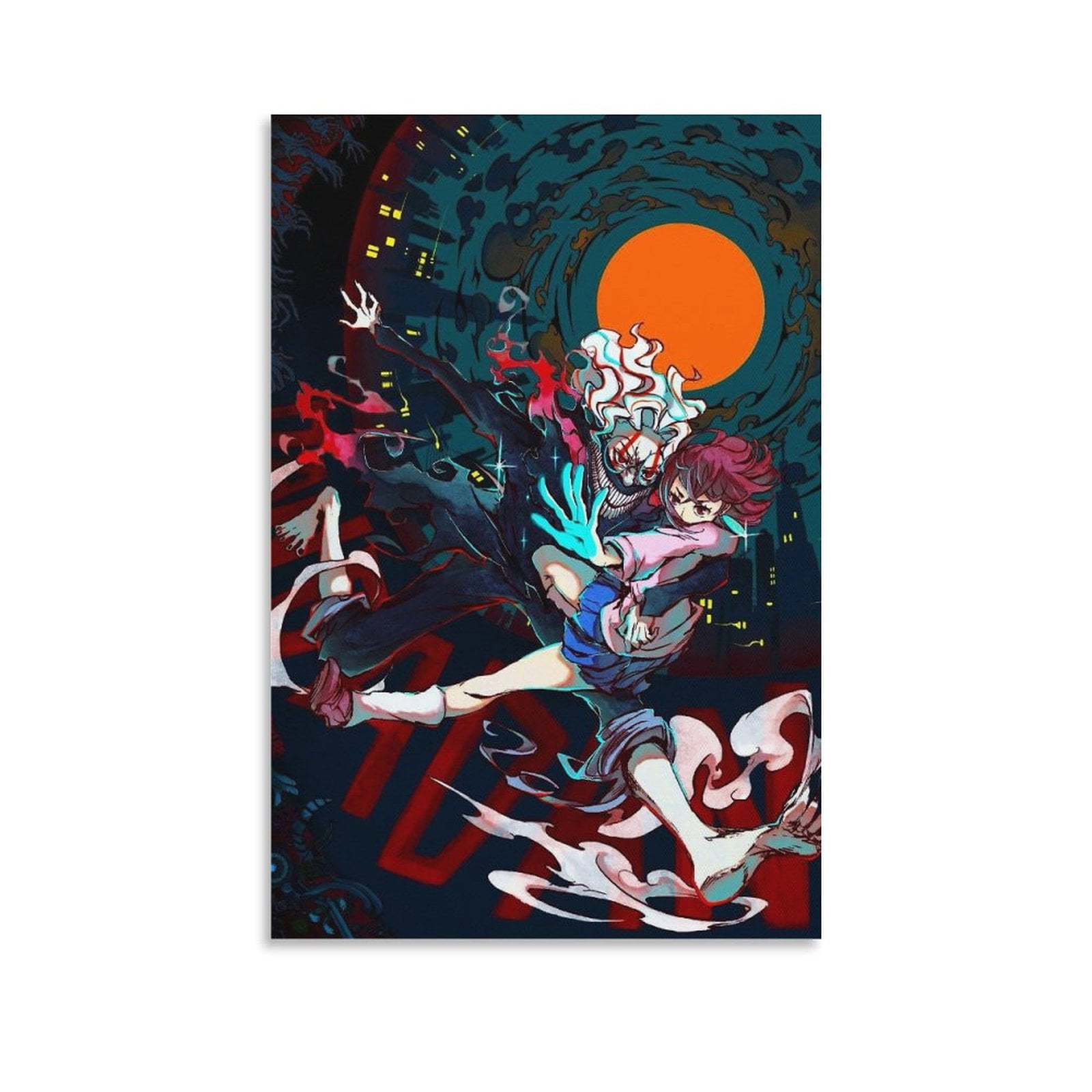Dandadan Anime Poster (24) Wall Art Picture Painting Poster Canvas ...