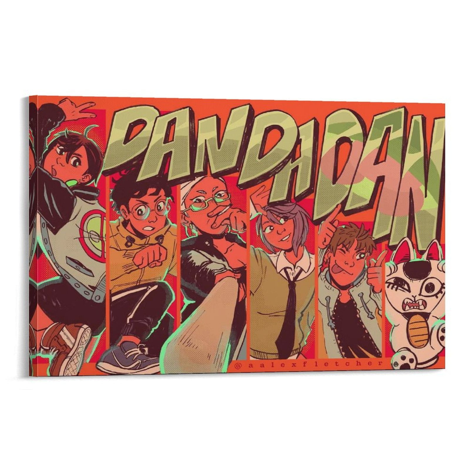 Dandadan Anime Poster (25) Art Poster Canvas Painting Decor Wall Print ...