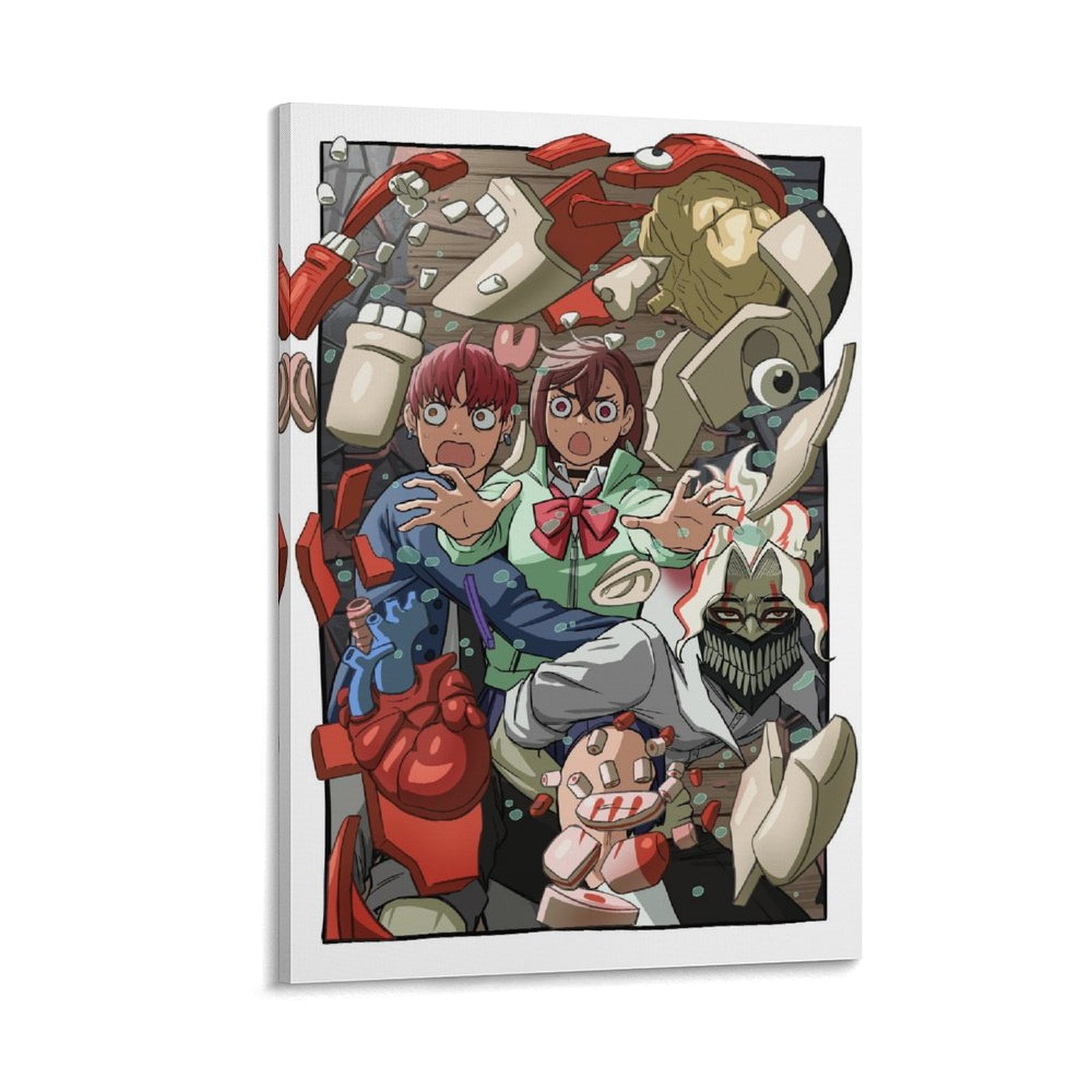 Dandadan Anime Poster (38) Wall Art Picture Painting Poster Canvas ...
