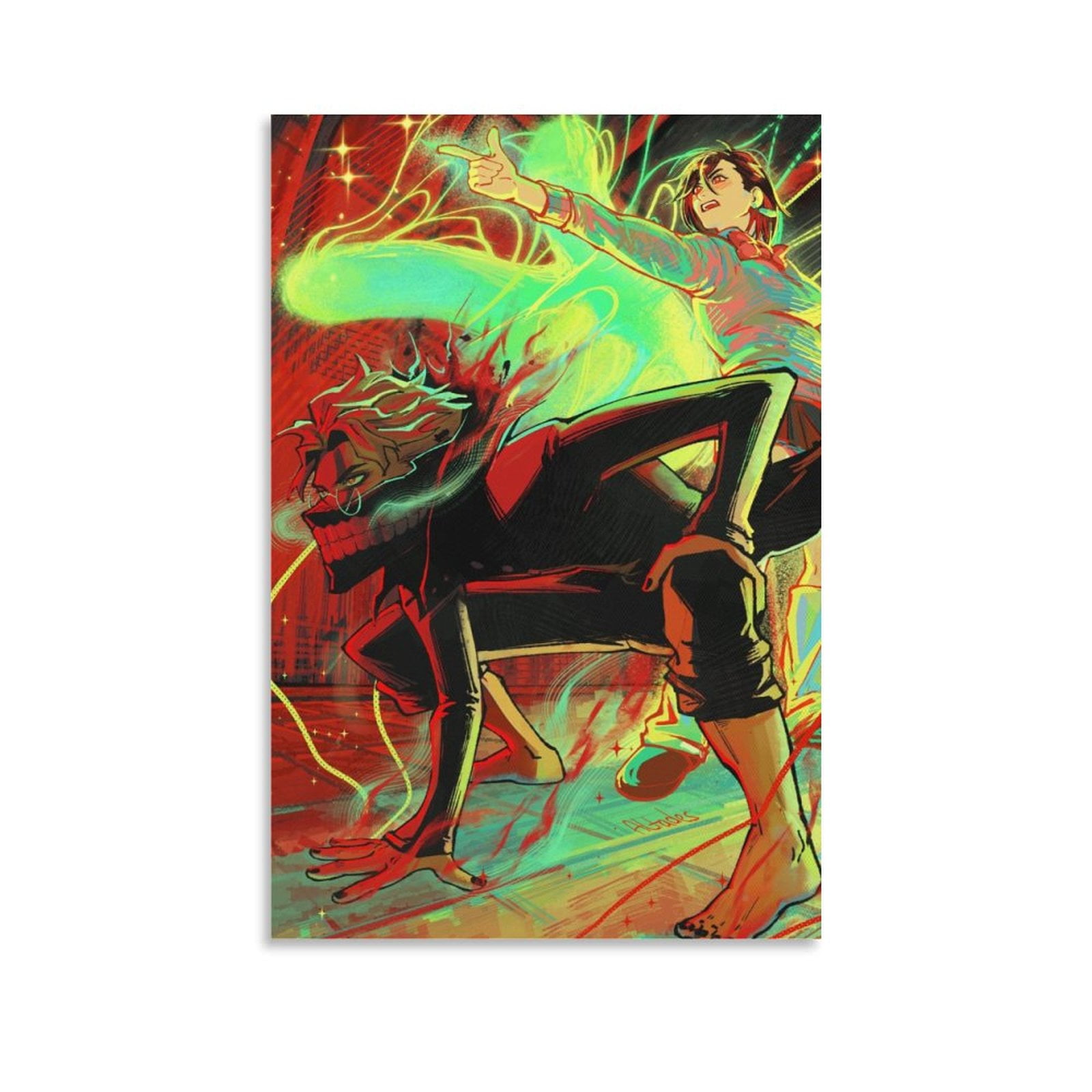Dandadan Anime Poster (4) Posters Art Print Wall Photo Paint Poster ...