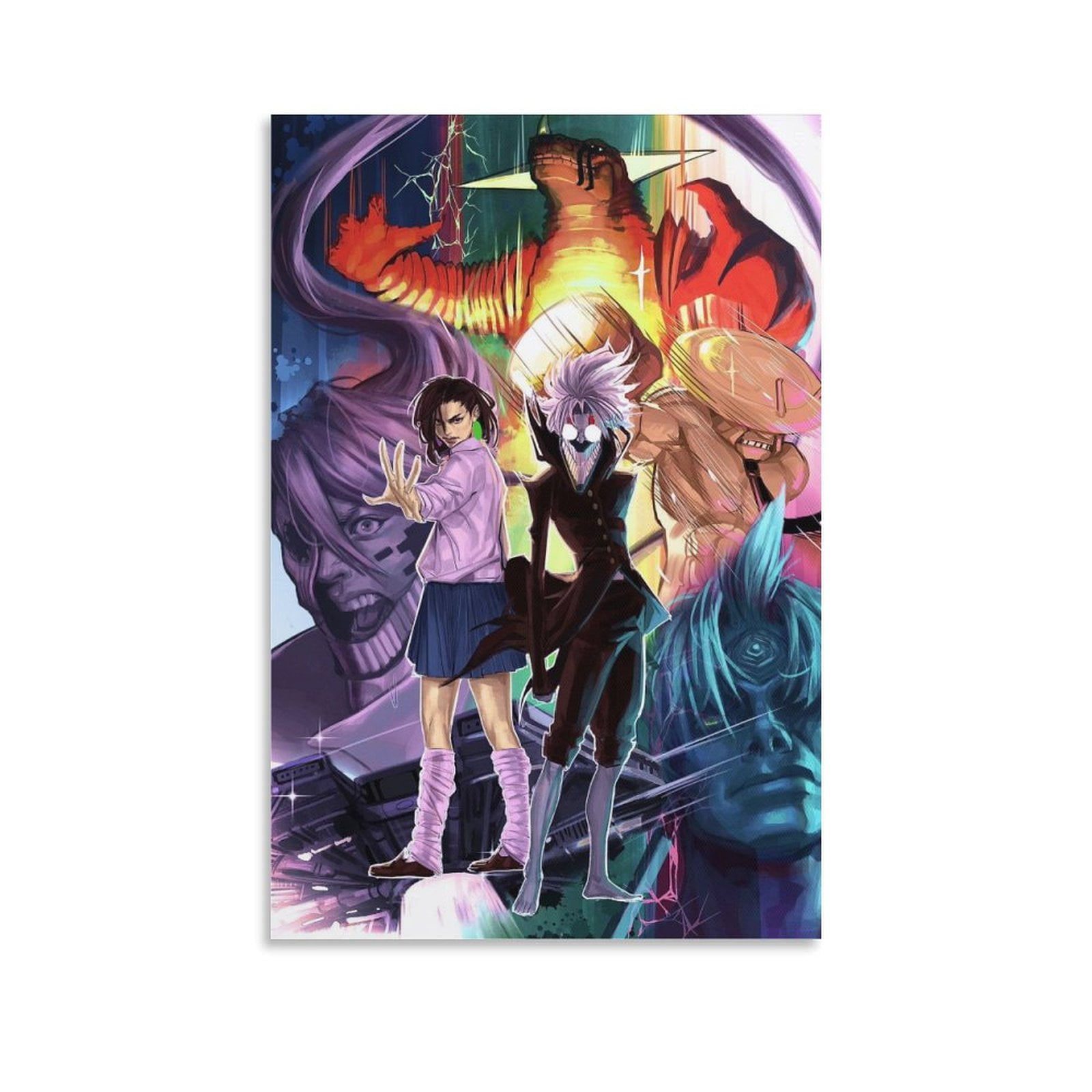Dandadan Anime Poster (8) Print Photo Art Painting Canvas Poster Home ...