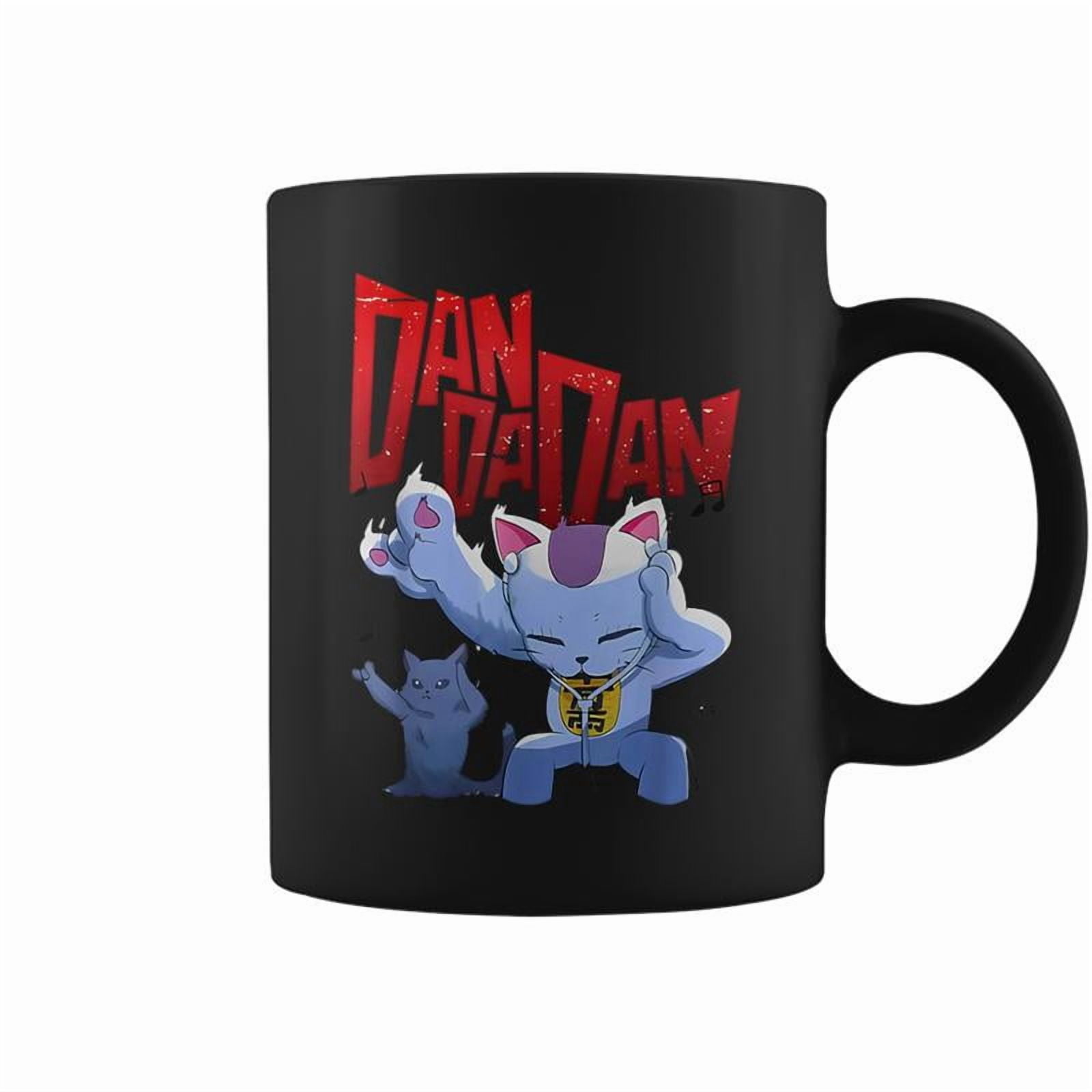 Dandadan Cat Anime Cute Manga Turbo Granny Kawaii Cat Coffee Mugs ...