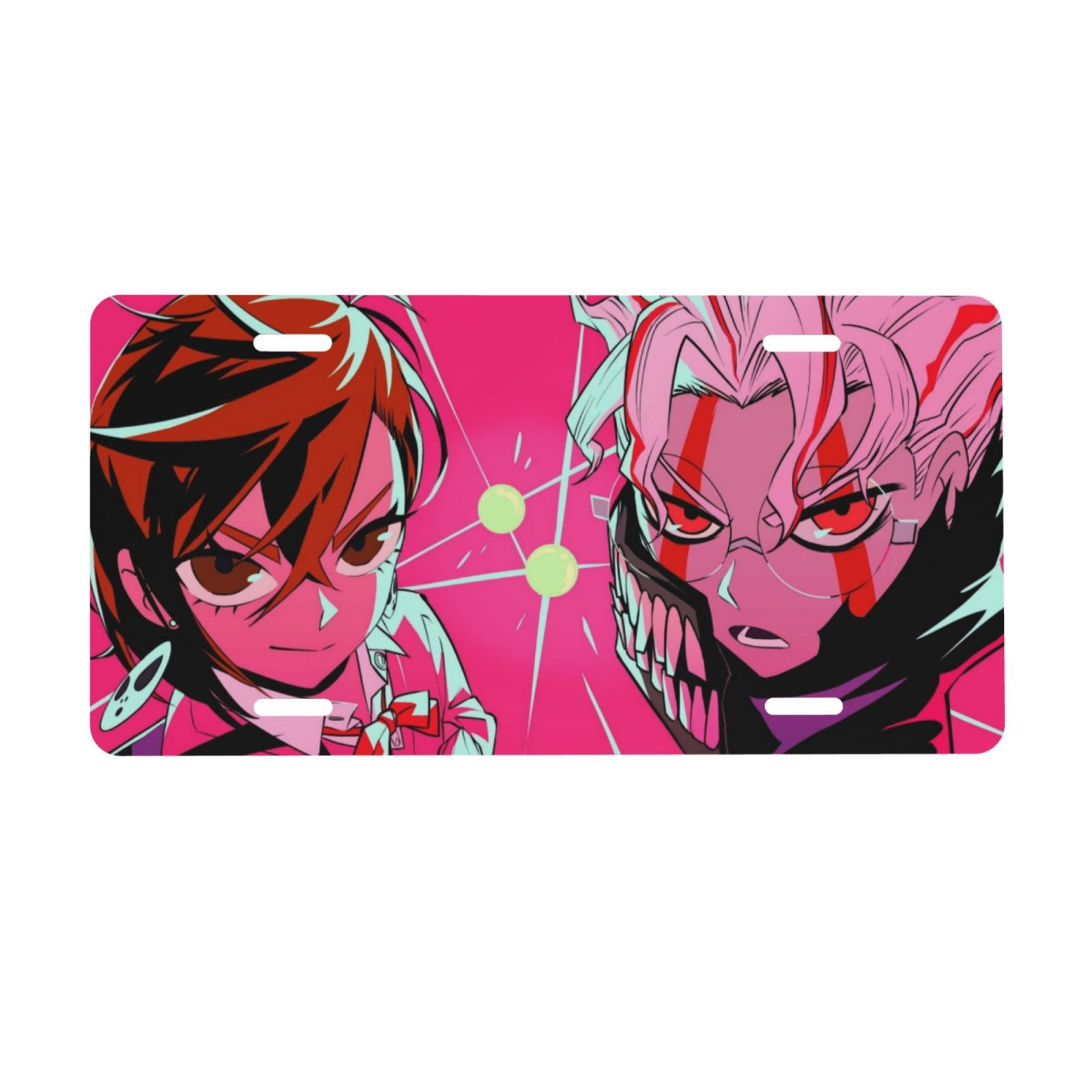 Dandadan Characters License Plate Cover Aluminum Novelty Vanity Tag ...