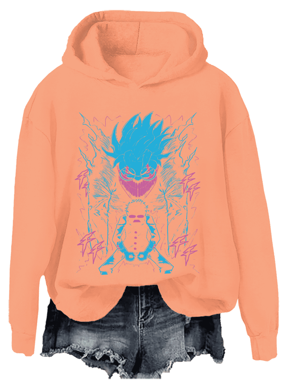 Dandadan Hoodie, Dandadan Okarun Hoodie, Dandadan Sweatshirt, Dandadan ...