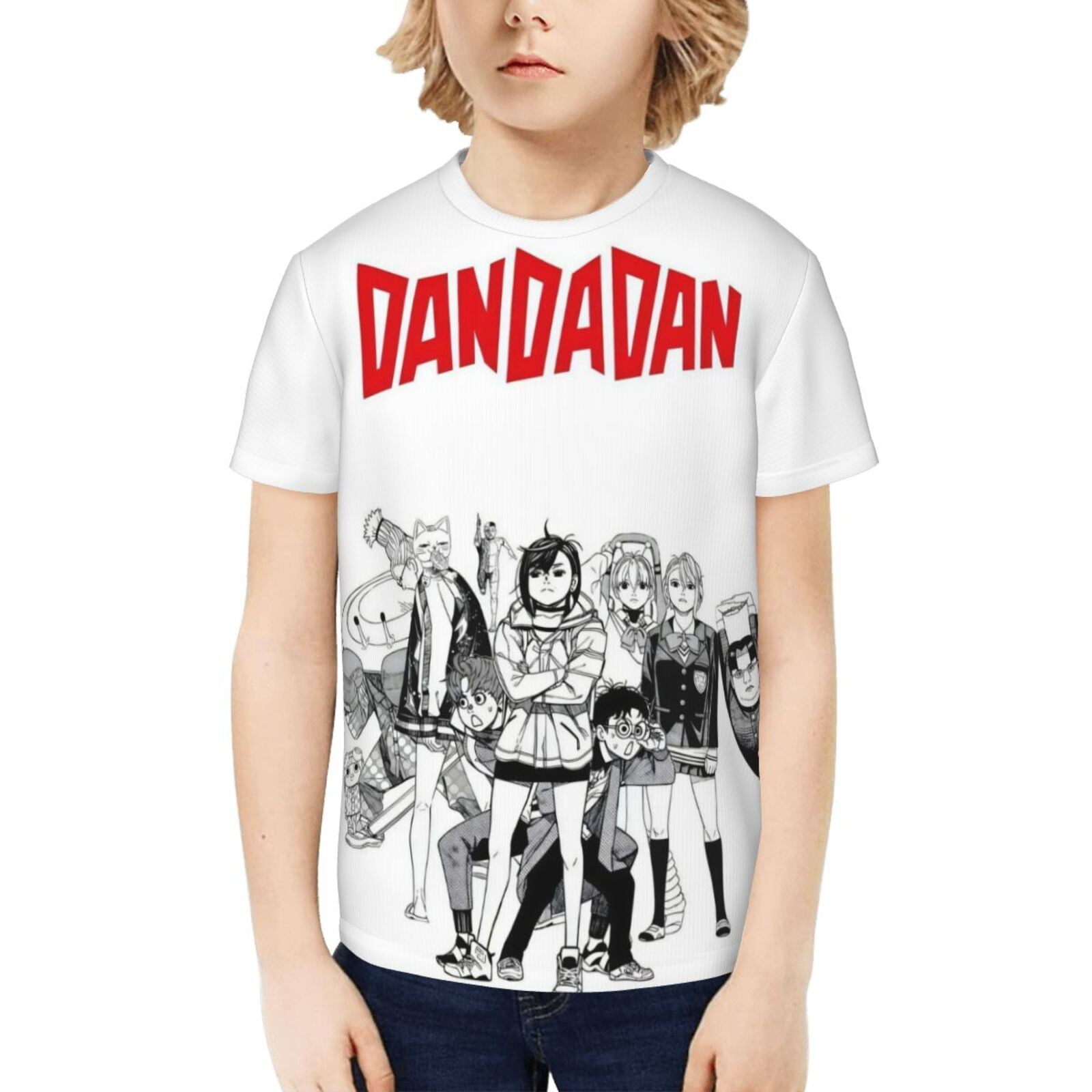 Dandadan Kids T-Shirt 3d Printed Graphic T-Shirts Boys And Girls Short ...
