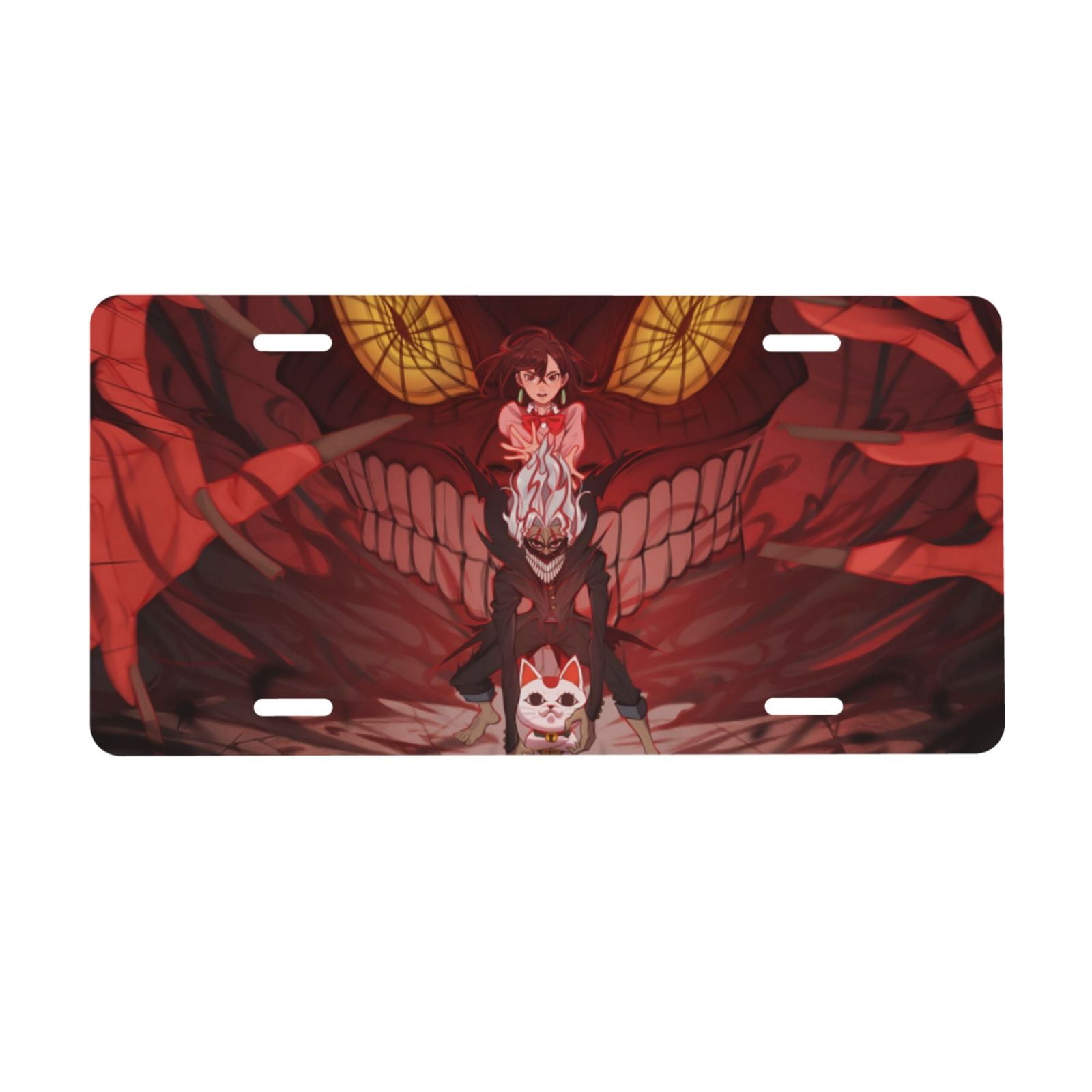 Dandadan License Plate Cover Aluminum Novelty Vanity Tag Protection ...