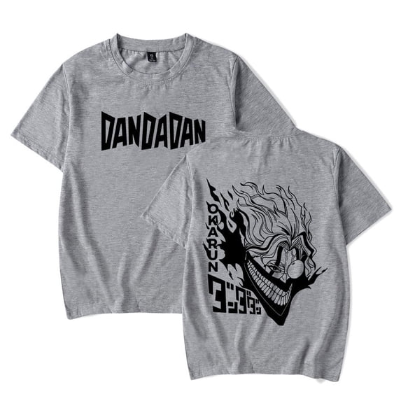 Dandadan Merch Anime Okarun T-Shirt Summer Short Sleeve Crewneck Tshirt ...