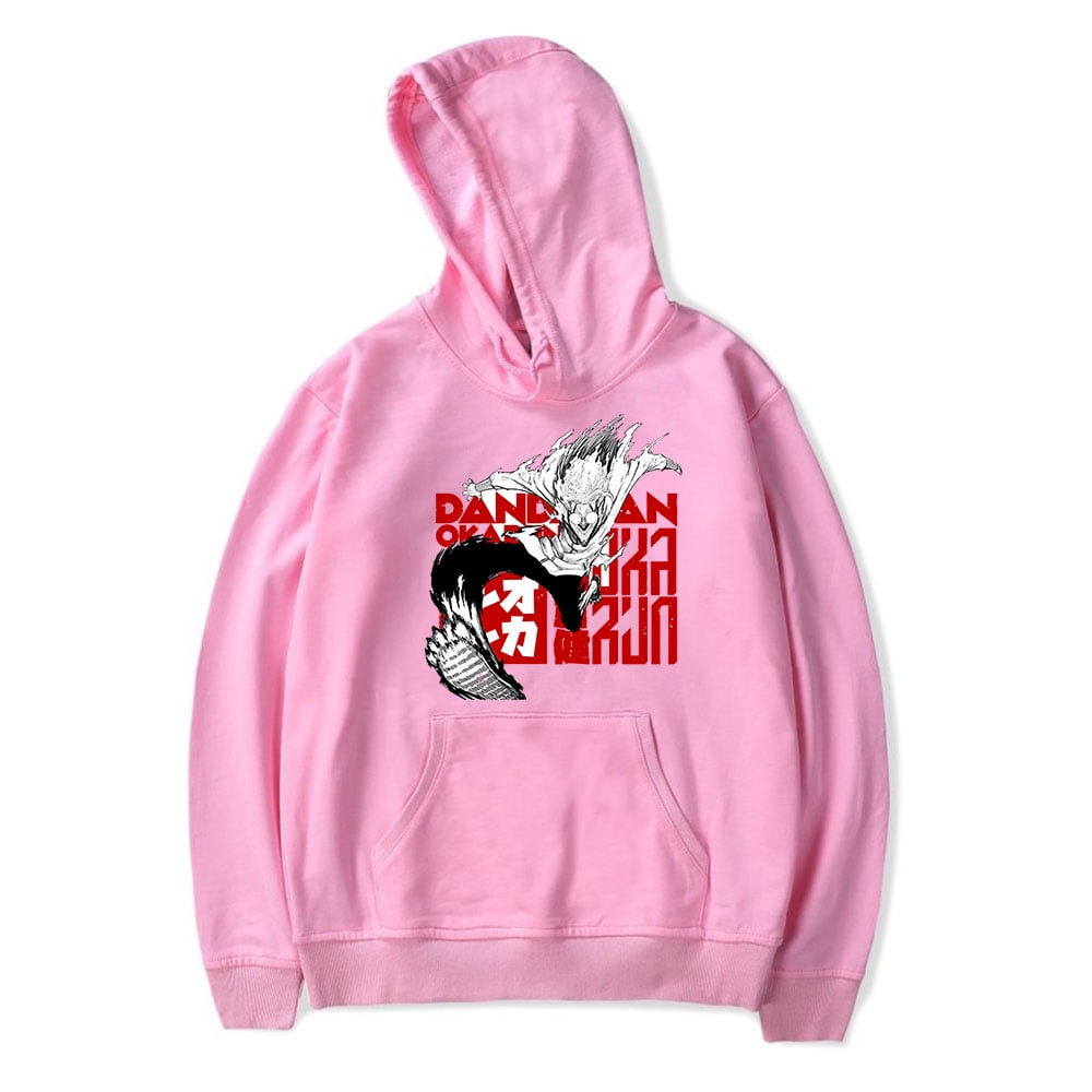 Dandadan Merch Anime Okarun hooded drawstring pocket sweatshirt men ...