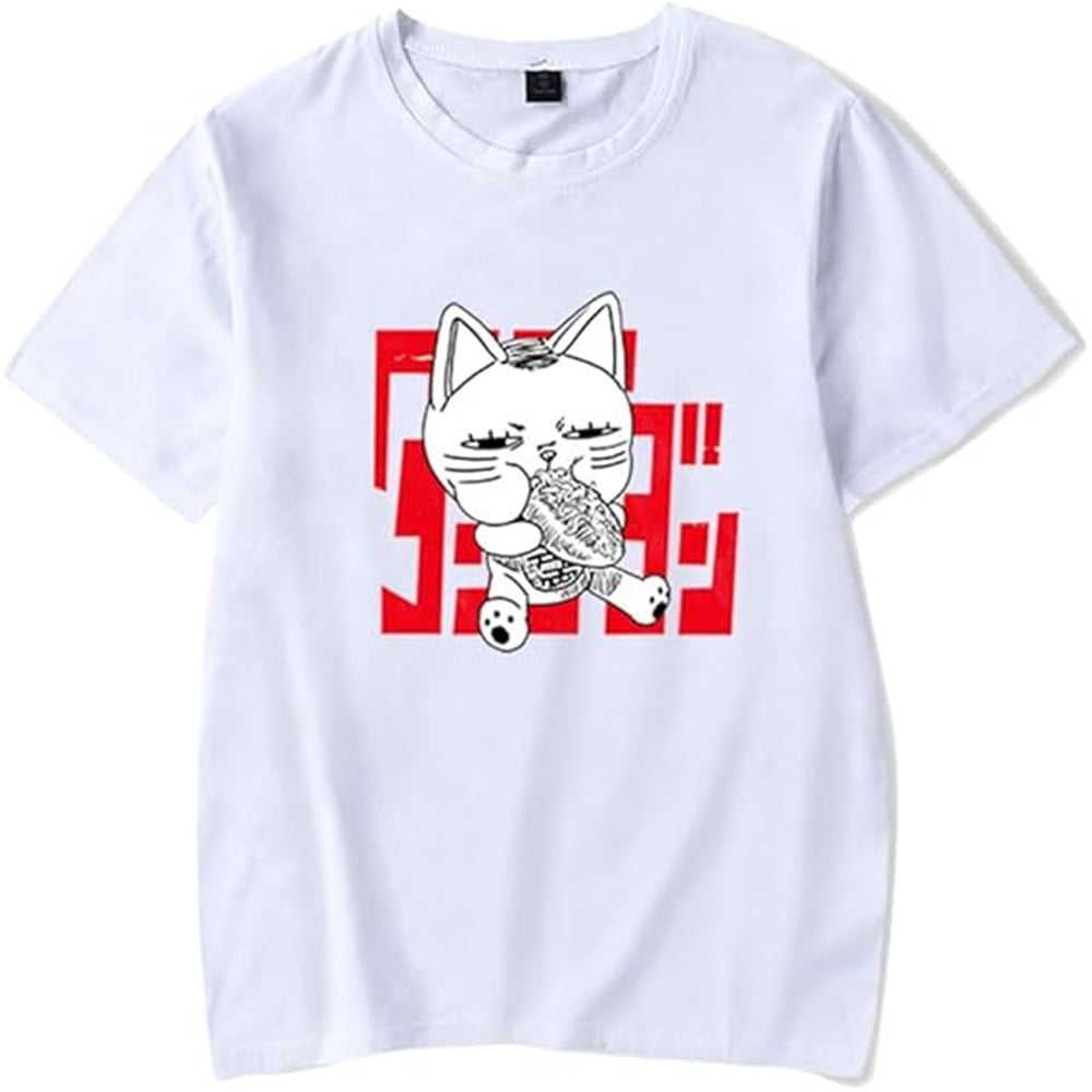 Dandadan Merch Anime Print Logo Summer Casual Harajuku Short Sleeve Top ...