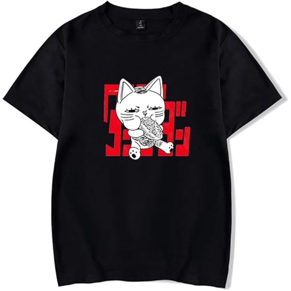 Dandadan Merch Anime Print Logo Summer Casual Harajuku Short Sleeve Top ...