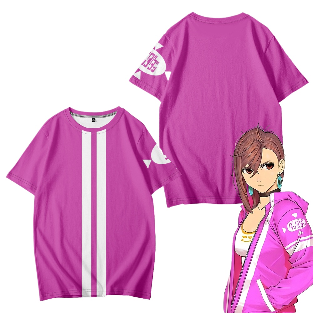 Dandadan Merch T-Shirt Unisex Momo Ayase Cosplay Short Sleeve Clothes ...