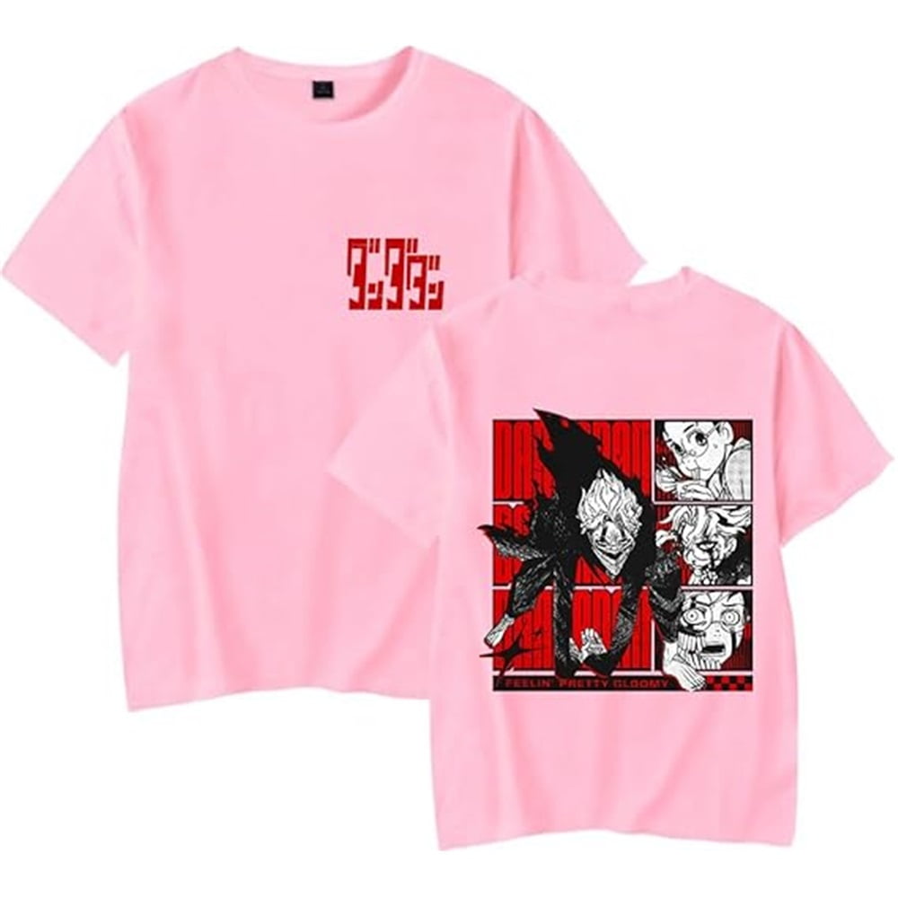 Dandadan Merch T-shirt Harajuku Anime Print Logo Men's And Women's ...