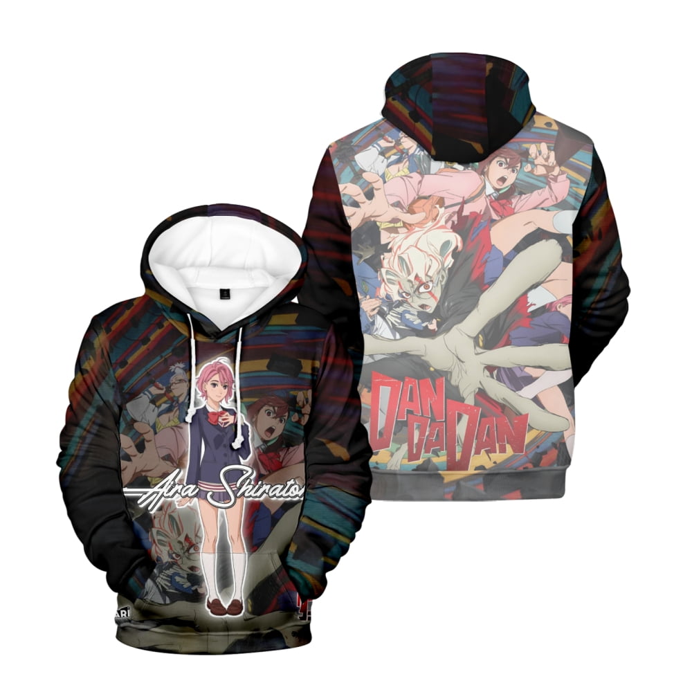Dandadan Merch Winter Leisure 3D Hoodies Aira Shiratori Seiko Ayase ...