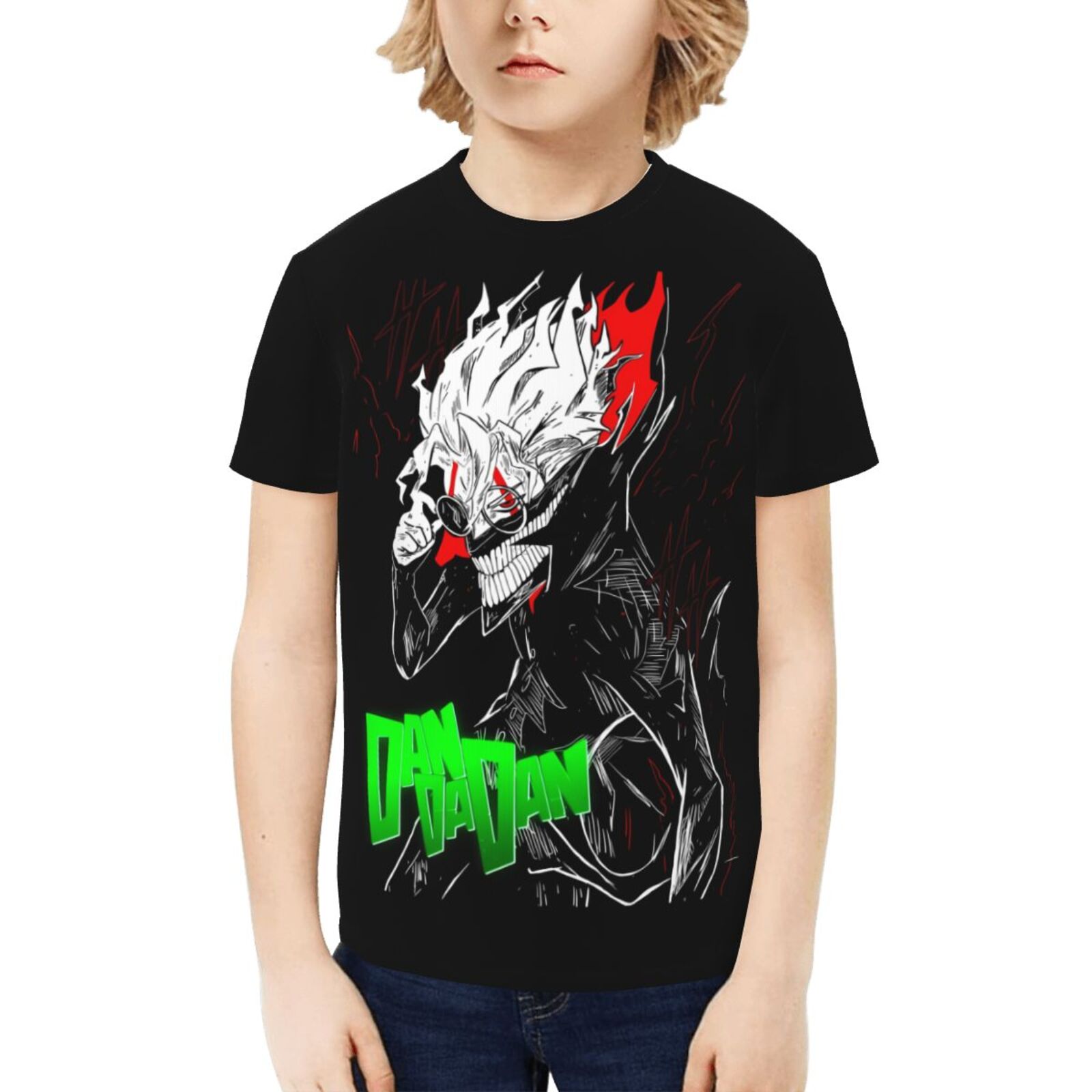 Dandadan Okarun Kids T-Shirt 3d Printed Graphic T-Shirts Boys And Girls ...