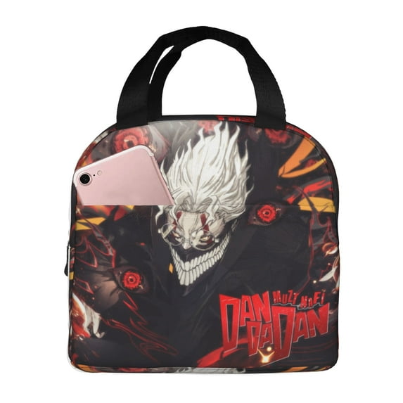 Dandadan Okarun Lunch Bag Tote Bag Insulated Lunch Box Picnic Beach ...