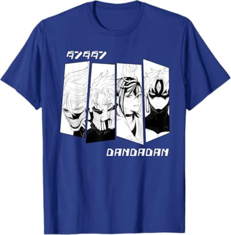 Dandadan Okarun Momo Cool Anime Manga Characters T-Shirt - Walmart.com