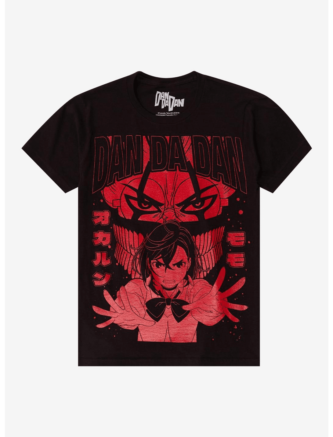 Dandadan Okarun & Momo Red Portrait T-Shirt - Walmart.com