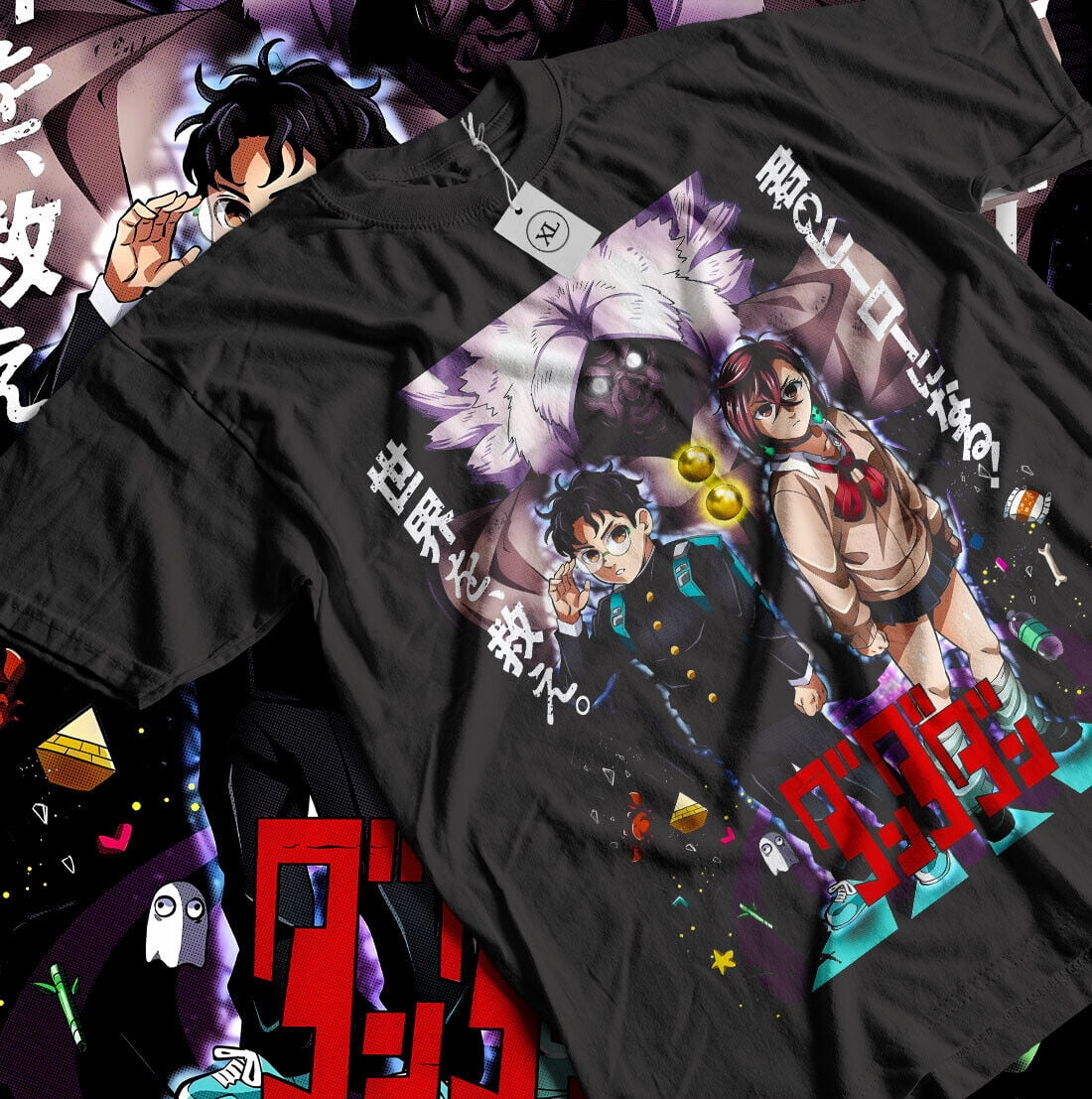 Dandadan Okarun T-shirt Okarun Momo Ayase team Gift Exclusive Shirt All ...
