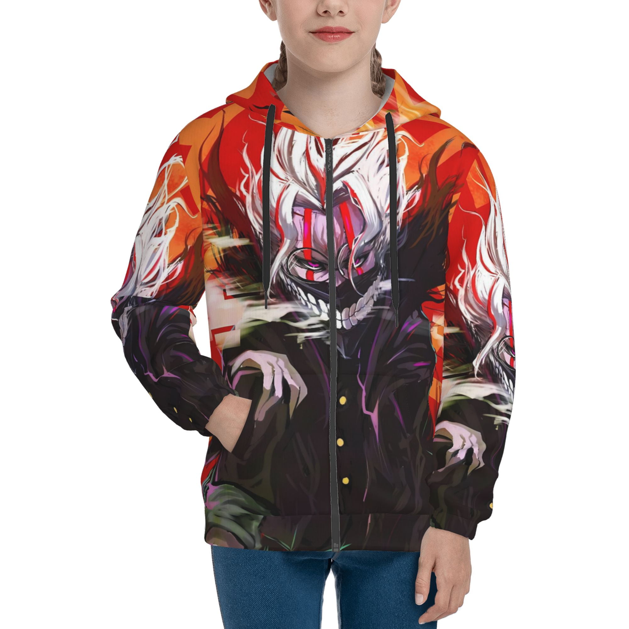 Dandadan Okarun Teens Boys Girls Zip Up Hoodies 3d Print Long Sleeve ...