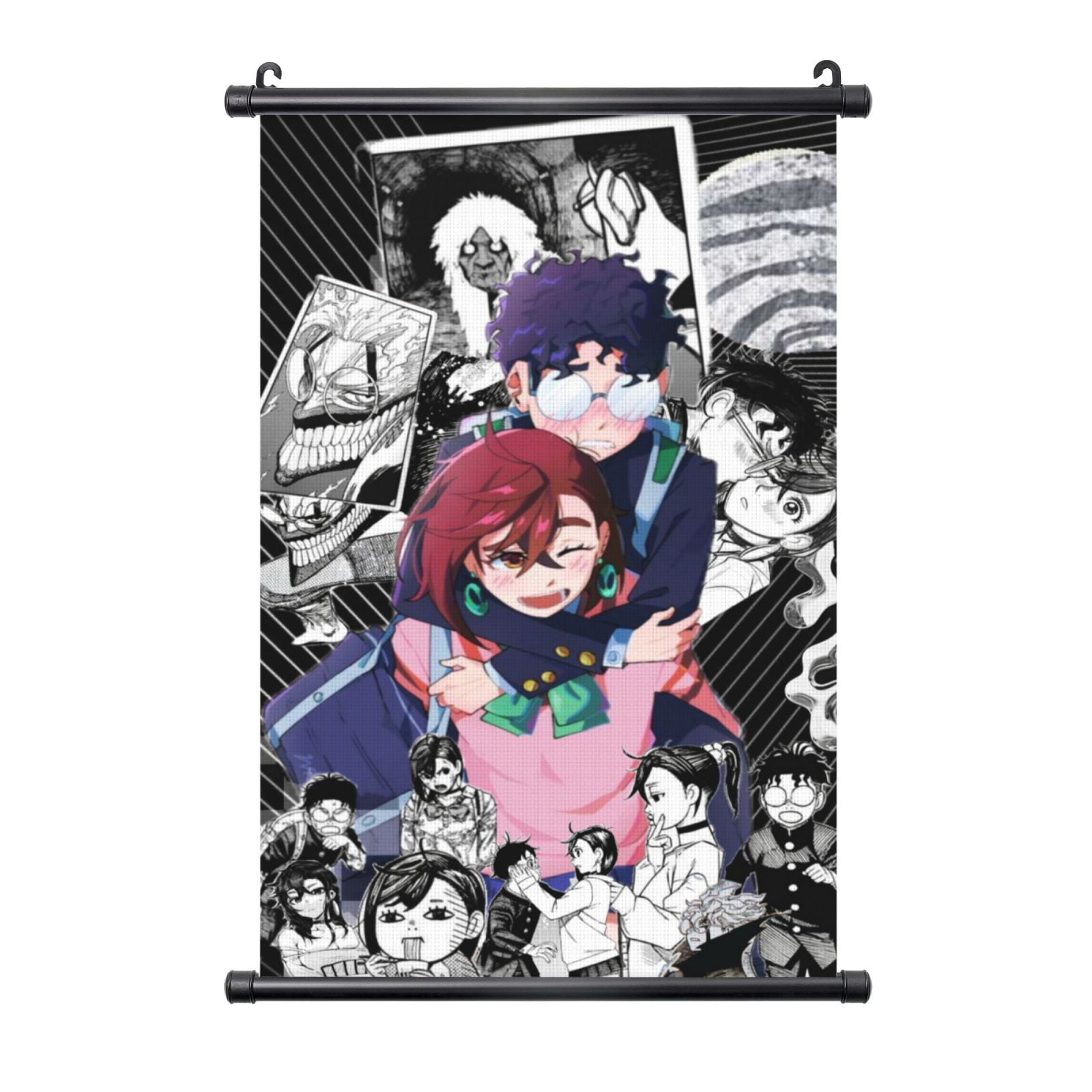 Dandadan Poster Aesthetic Canvas PVC Shaft Wall Art Hanging Hanger ...