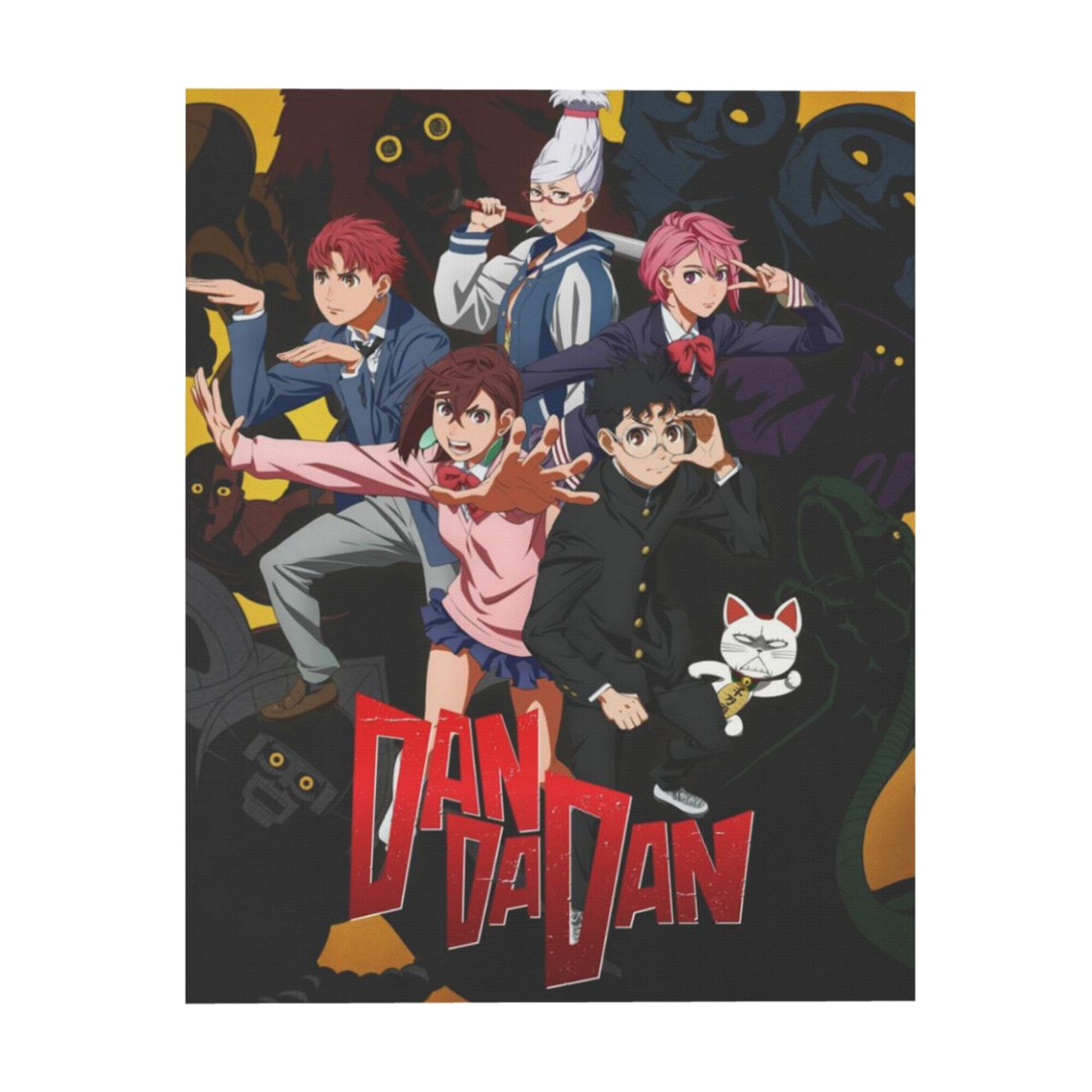 Dandadan Poster, Japanese Anime Canvas Decorative Poster, Wall Art For ...