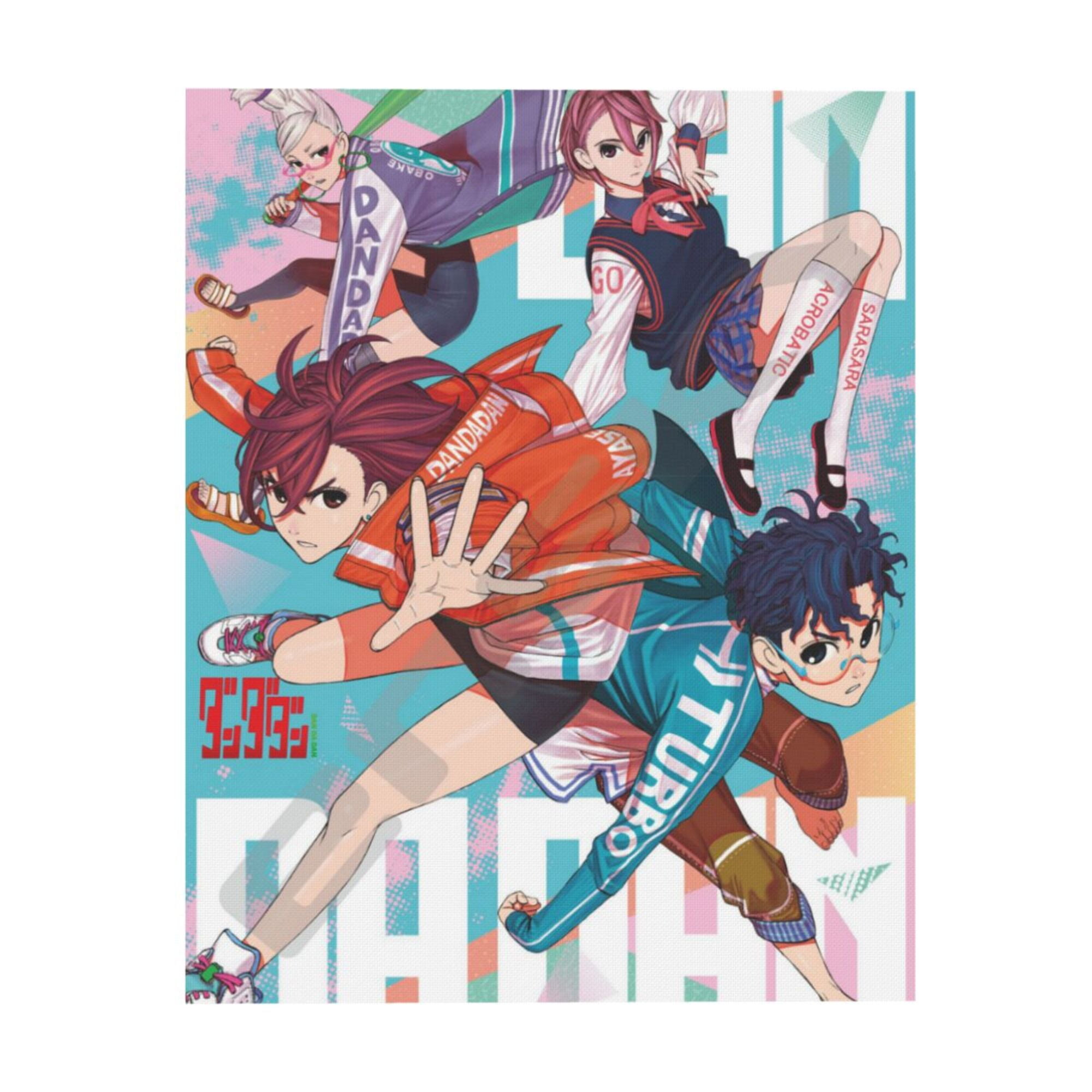 Dandadan Poster, Japanese Anime Canvas Decorative Poster, Wall Art For ...