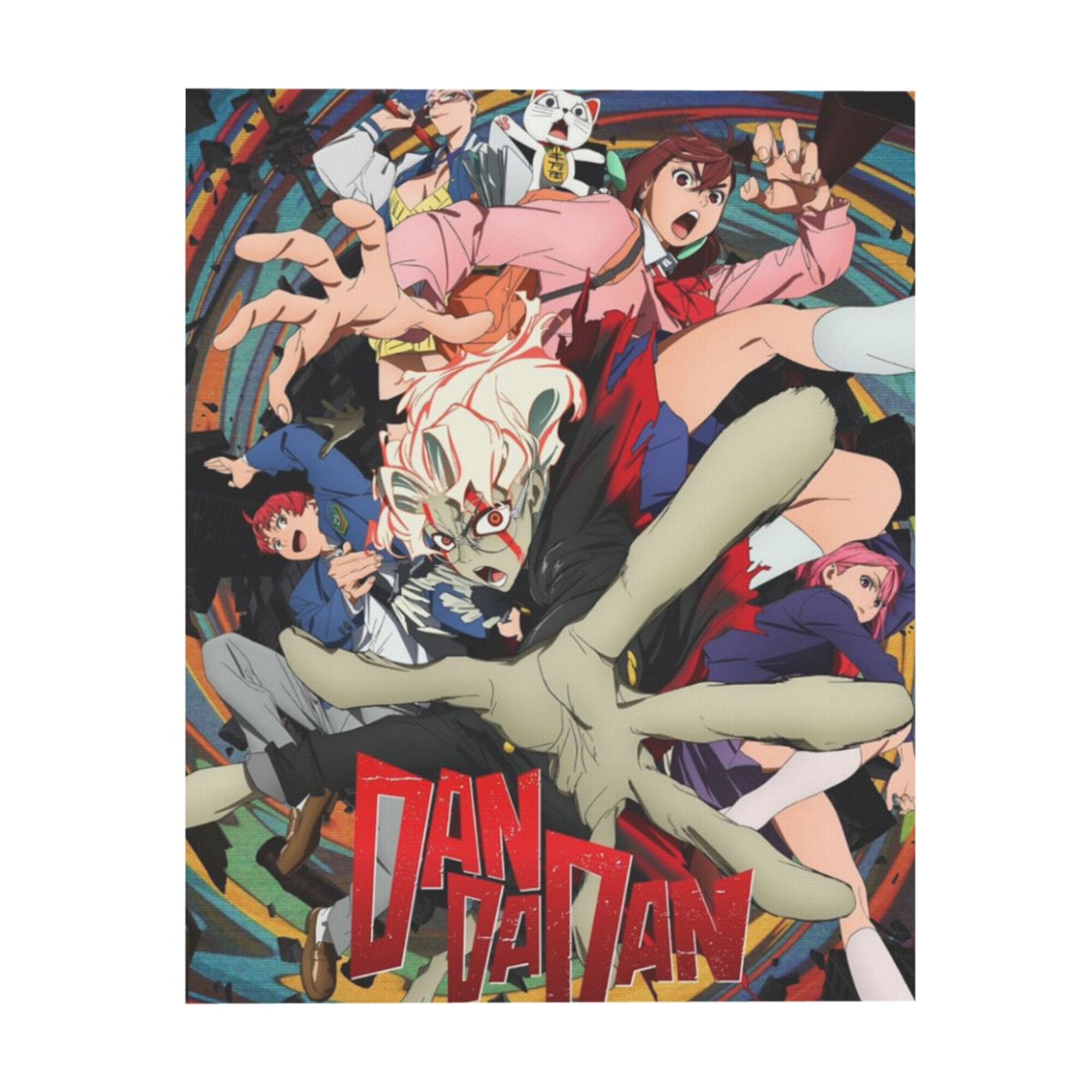 Dandadan Poster, Japanese Anime Canvas Decorative Poster, Wall Art For ...