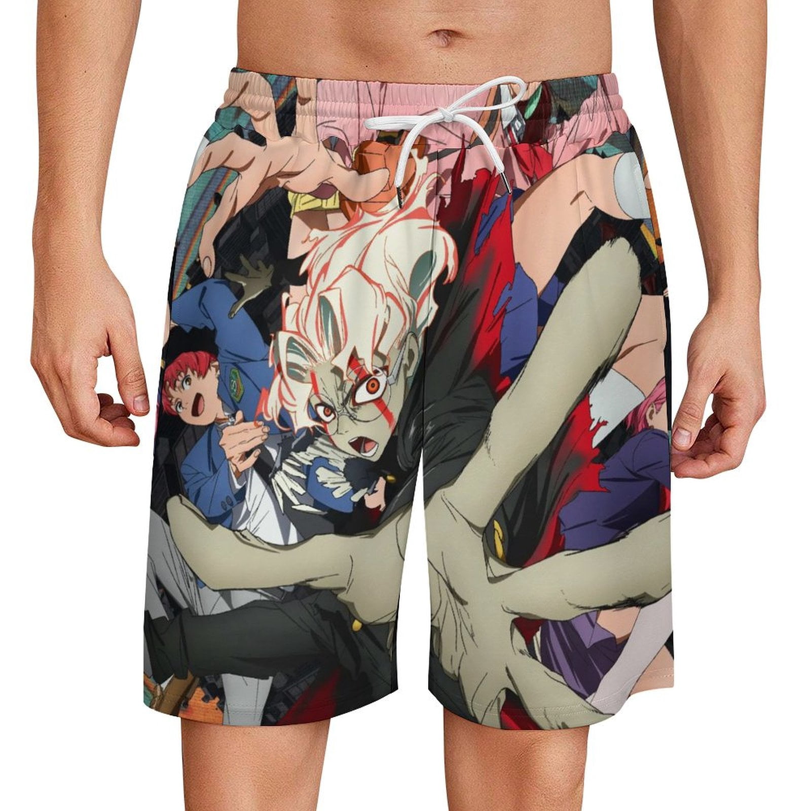 Dandadan Poster Short Sweatpants Summer Daily Cozy Lounge Shorts 3D ...