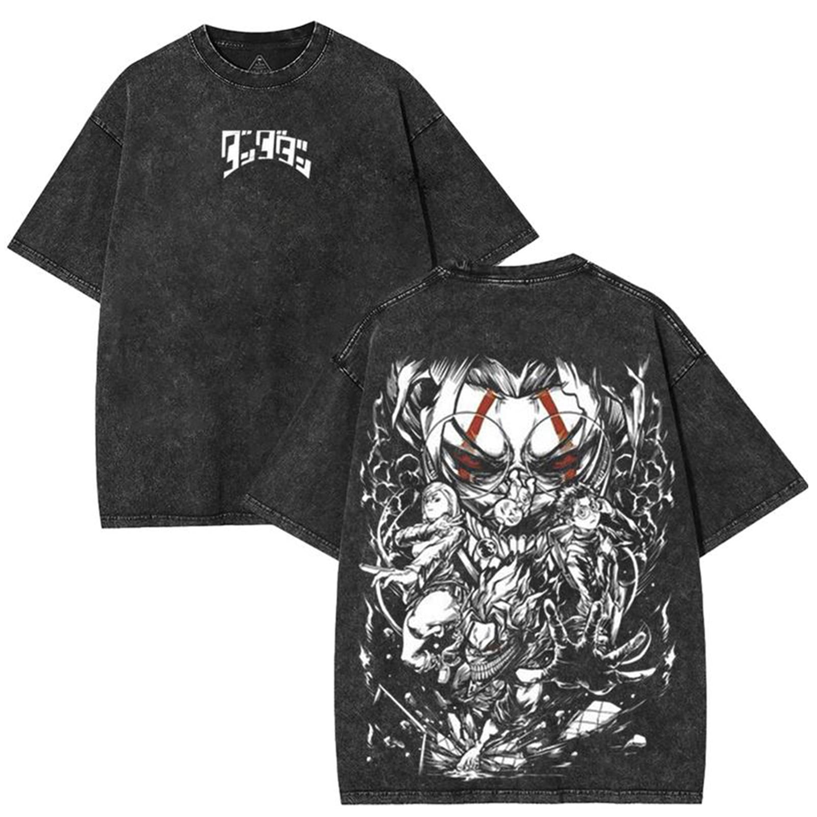 Dandadan T-shirt Anime Turbo Granny Okarun T Shirt Cotton Dandadan ...