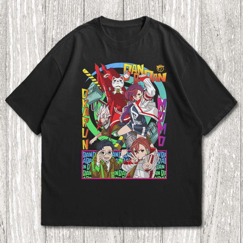 Dandadan . Turbo Ganny. Momo Ayase Anime T. Japanese Streetwear ...