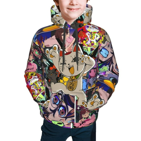 Dandadan Turbo Granny Kids' Hoodie 3d Print Sweatshirt Soft Pullover ...