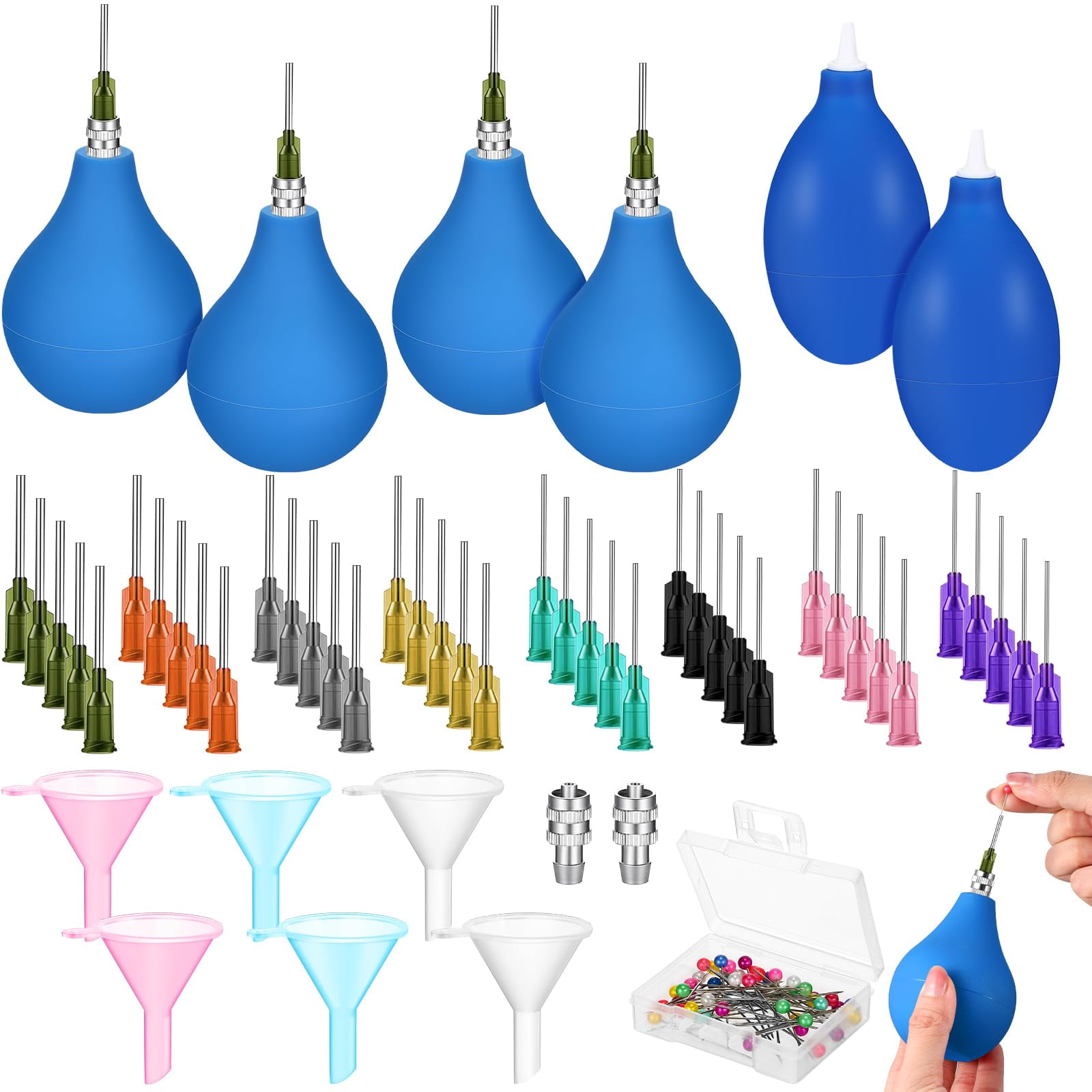 Dandat 144 Pcs Pottery Tools Supplies Ceramic Precision Applicator ...