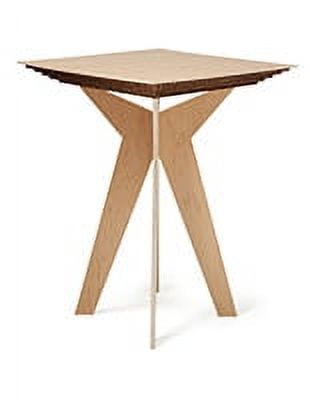Dandelion 41" Tall Wooden Display Table, Collapsible Design, Eco ...