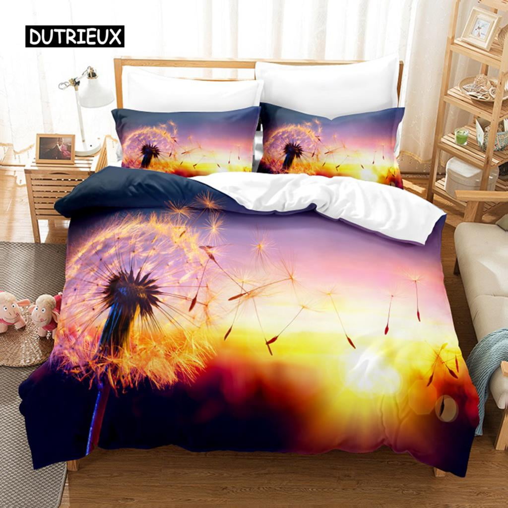 Dandelion Bedding Set Duvet Cover Set 3d Bedding Digital Printing Bed ...
