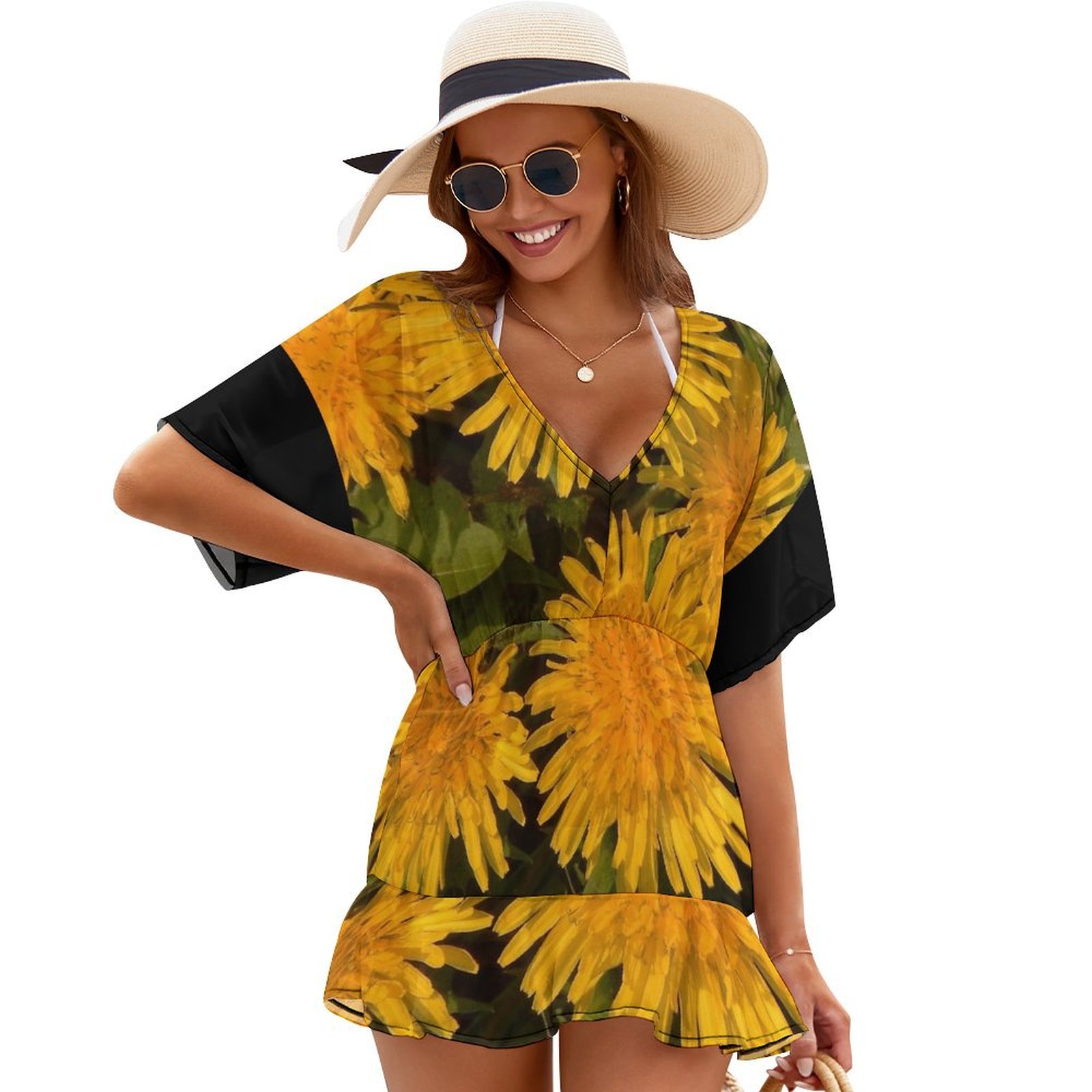 Dandelion Bunch Cover Ups dress for women 2024 women formal occasion ...