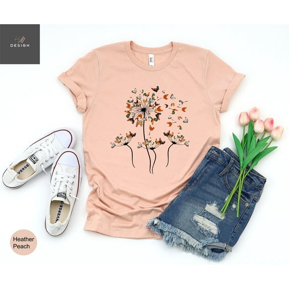 Dandelion Chicken Flower Shirt, Dandelion Chicken Shirt, Funny Chicken ...