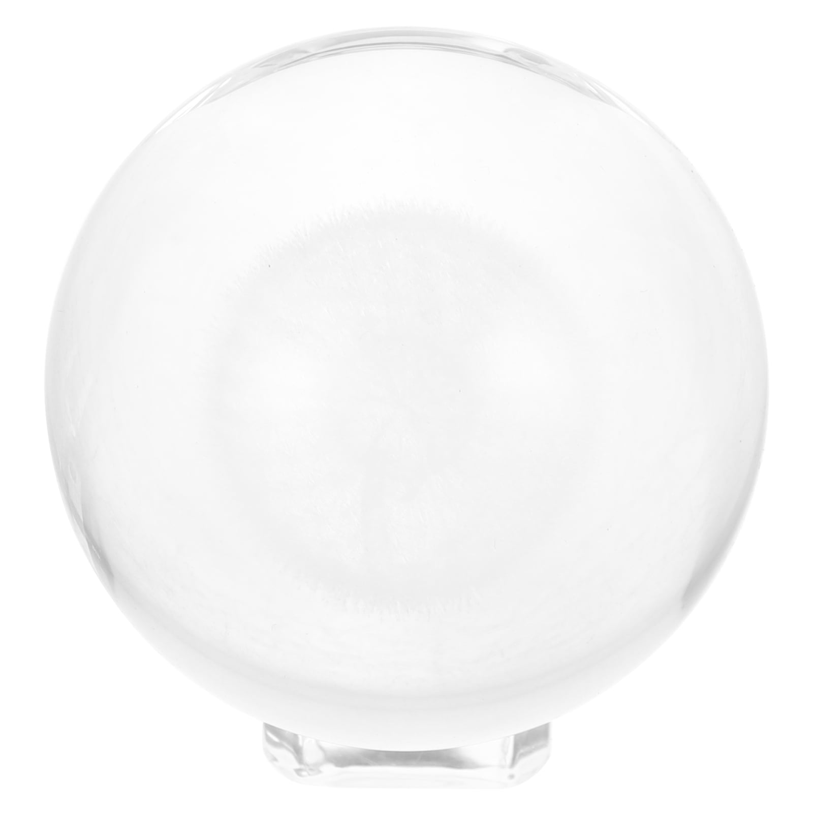ifundom Elegant Clear Crystal Sphere with Unique Decorative Stand for ...