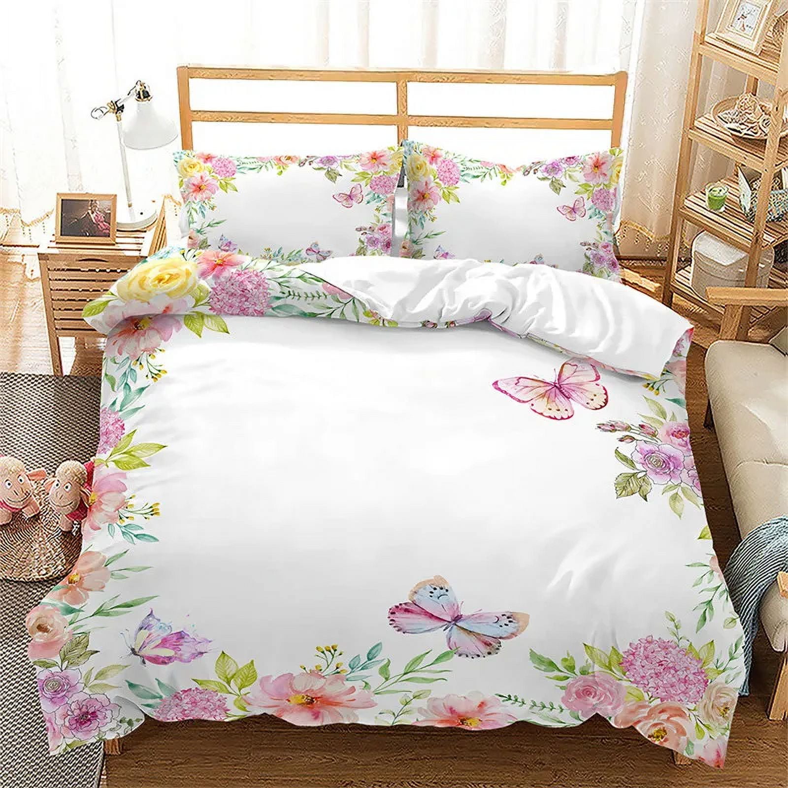 Dandelion Duvet Cover Spring Meadow Reed Bedding Set Simple 3D ...