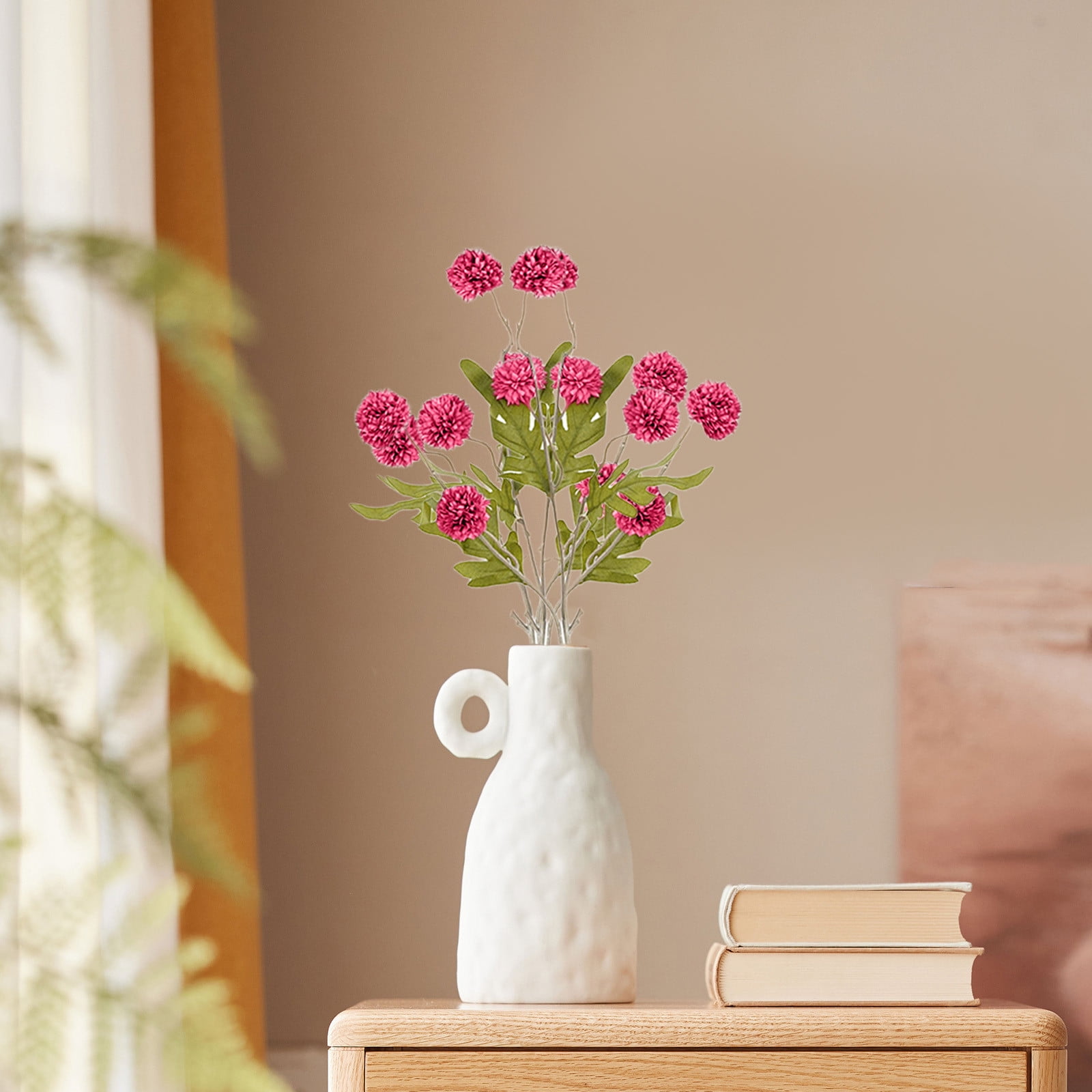 Fake Flowers - Outdoor Plastic Botanicals (Sunproof Decor, Porch ...