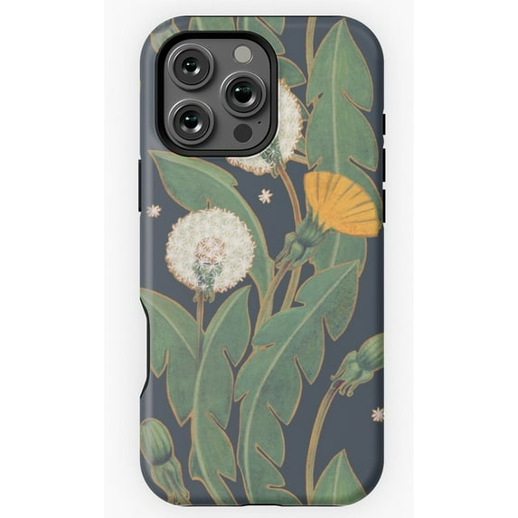 Dandelion Flower Seamless Botanical Pattern Art iPhone 11–16 Pro Max ...