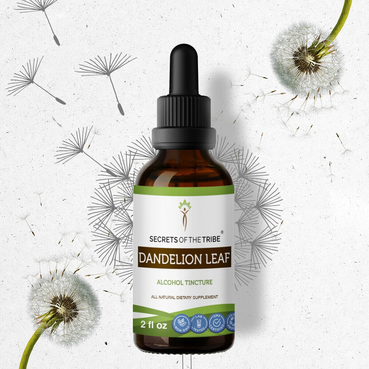 Dandelion Leaf Tincture Alcohol Extract, Taraxacum Officinale Healthy ...