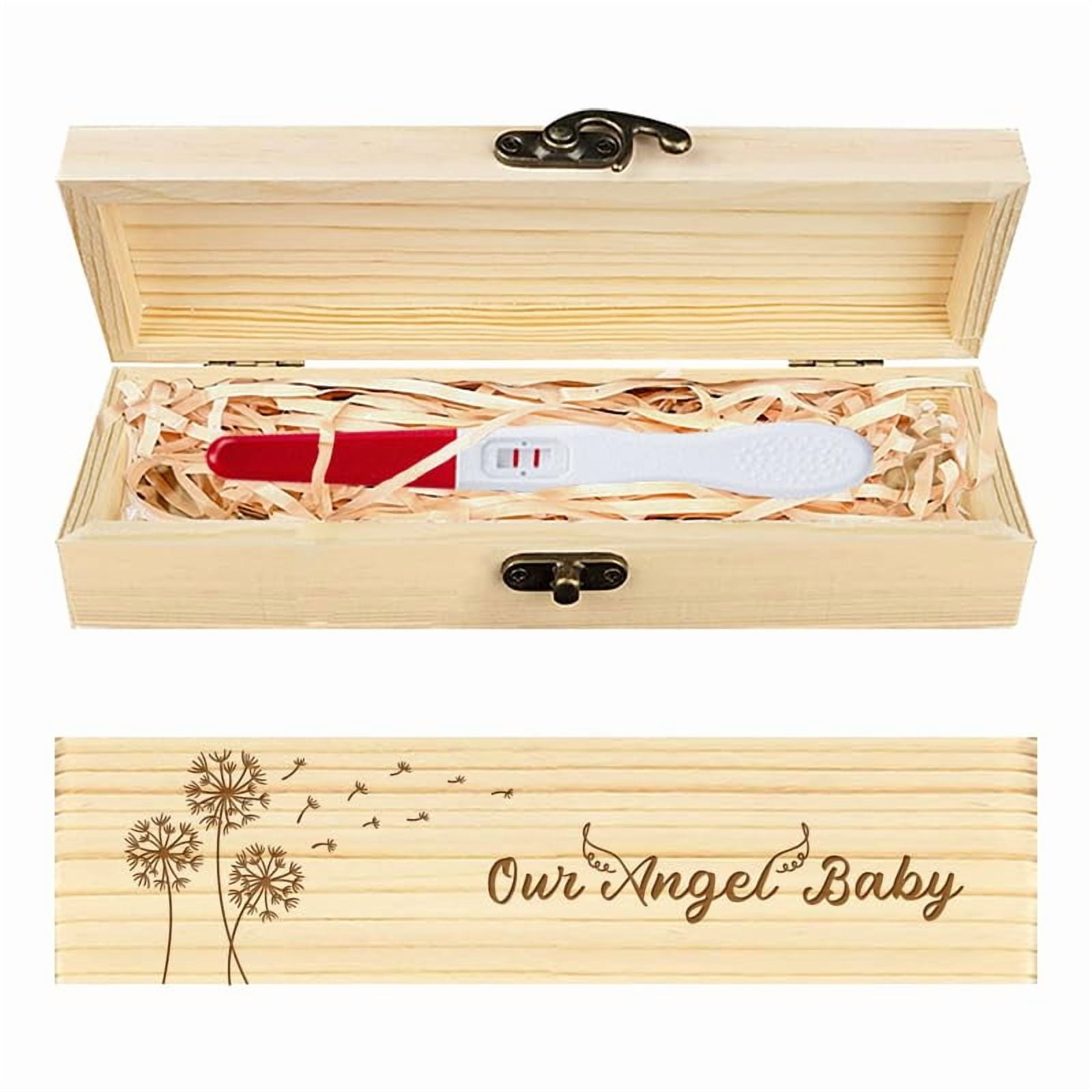 Dandelion Loss Keepsake Box Wings Wooden Lost Baby Sympathy Gift ...