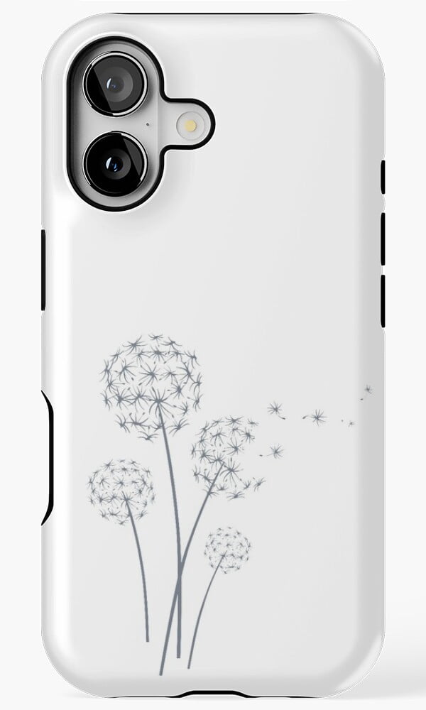 Dandelion Nature Wildflower Graphic Blow Flower Seed Pod Art Design ...